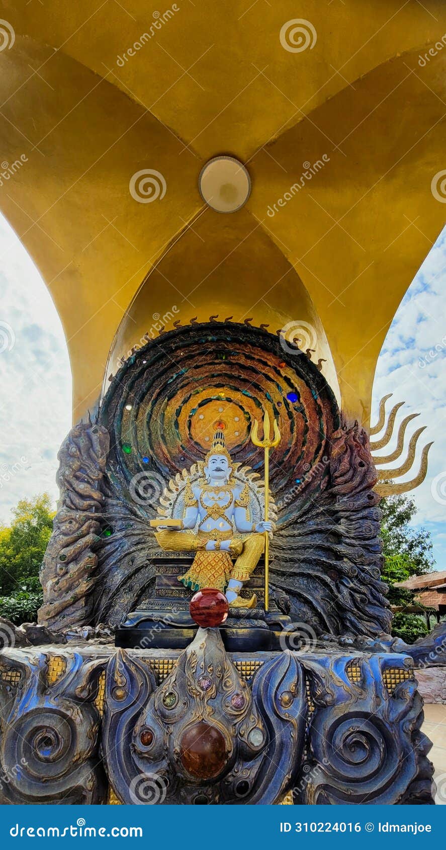 Thai angel status stock photo. Image of statue, phasonkaew - 310224016