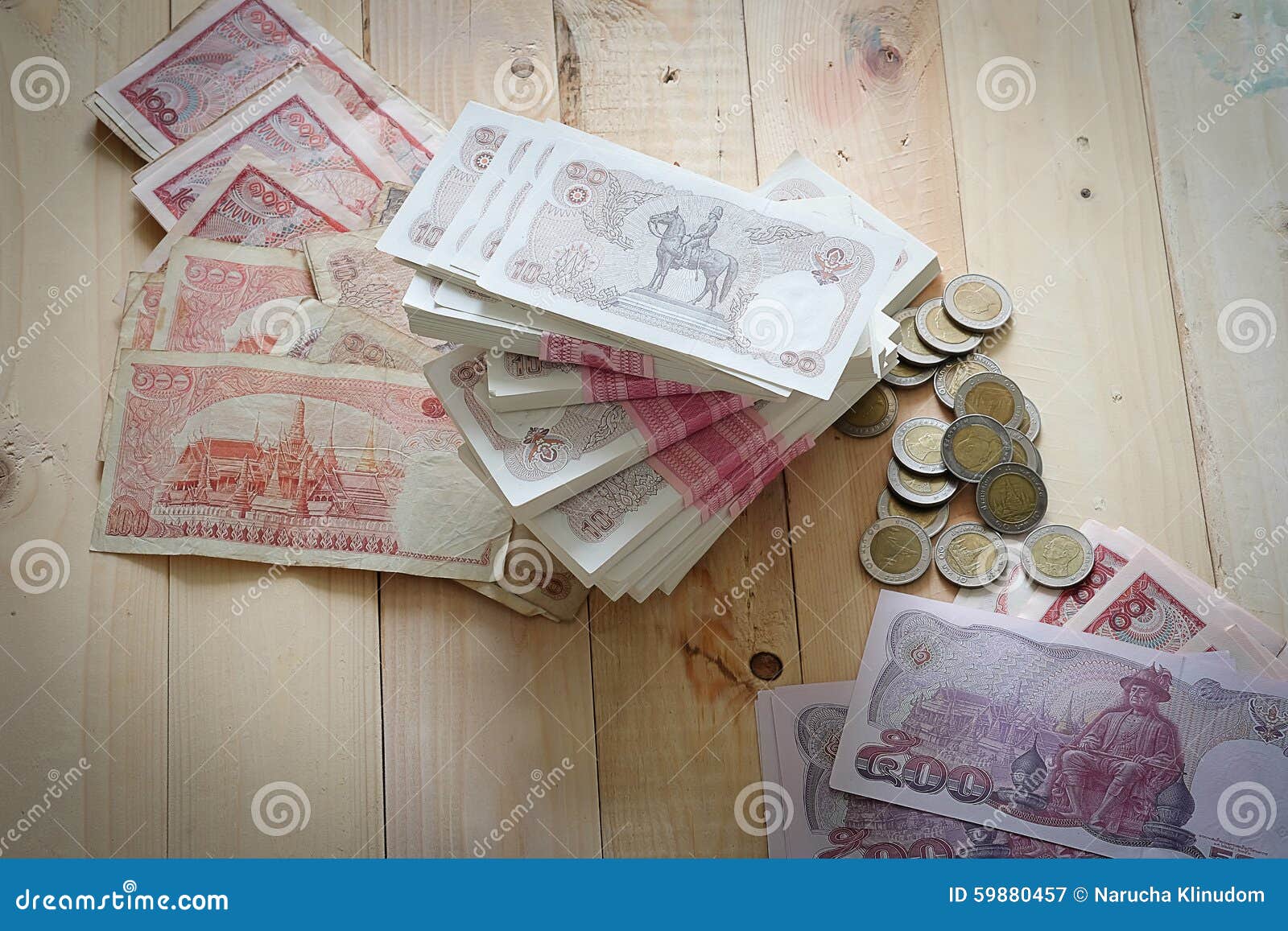 Thai Baht Money stock image. Image of overdraft, debit - 59880457