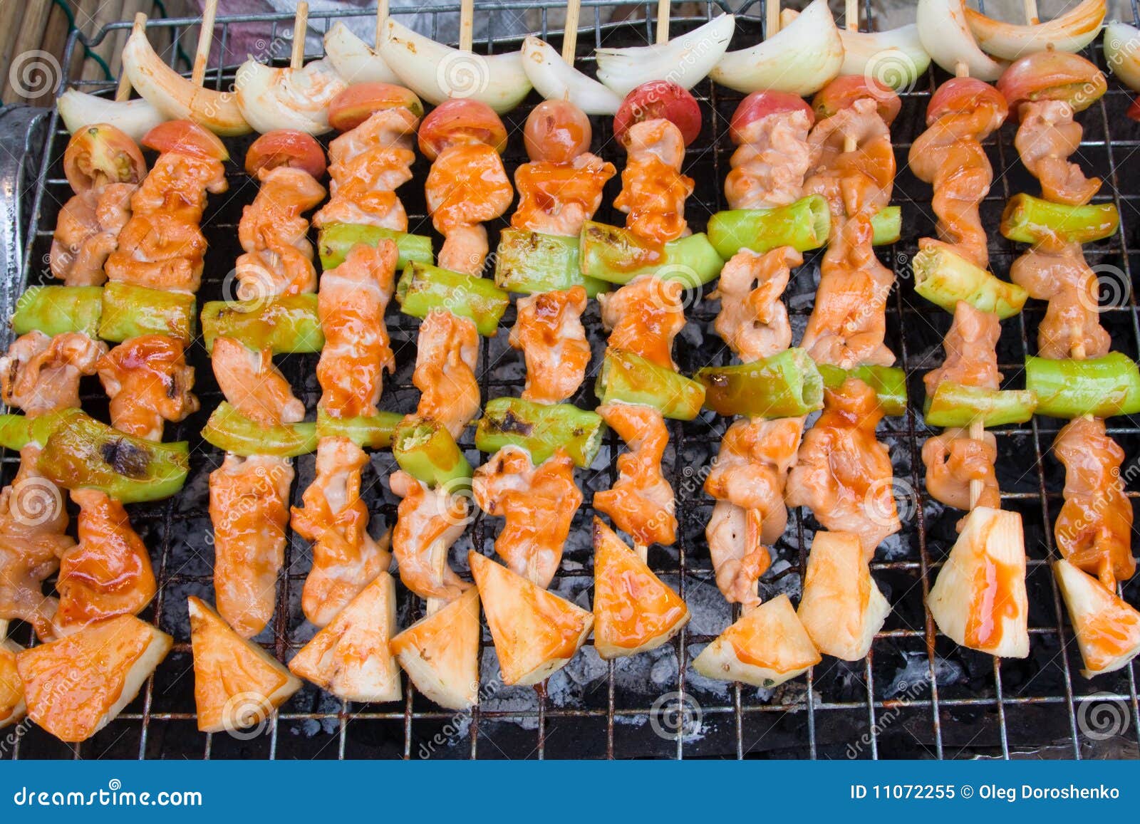 Thai Barbecue Grill Pork On Hot Pan Buffet, Moo-gata Pork Pan It`s ...