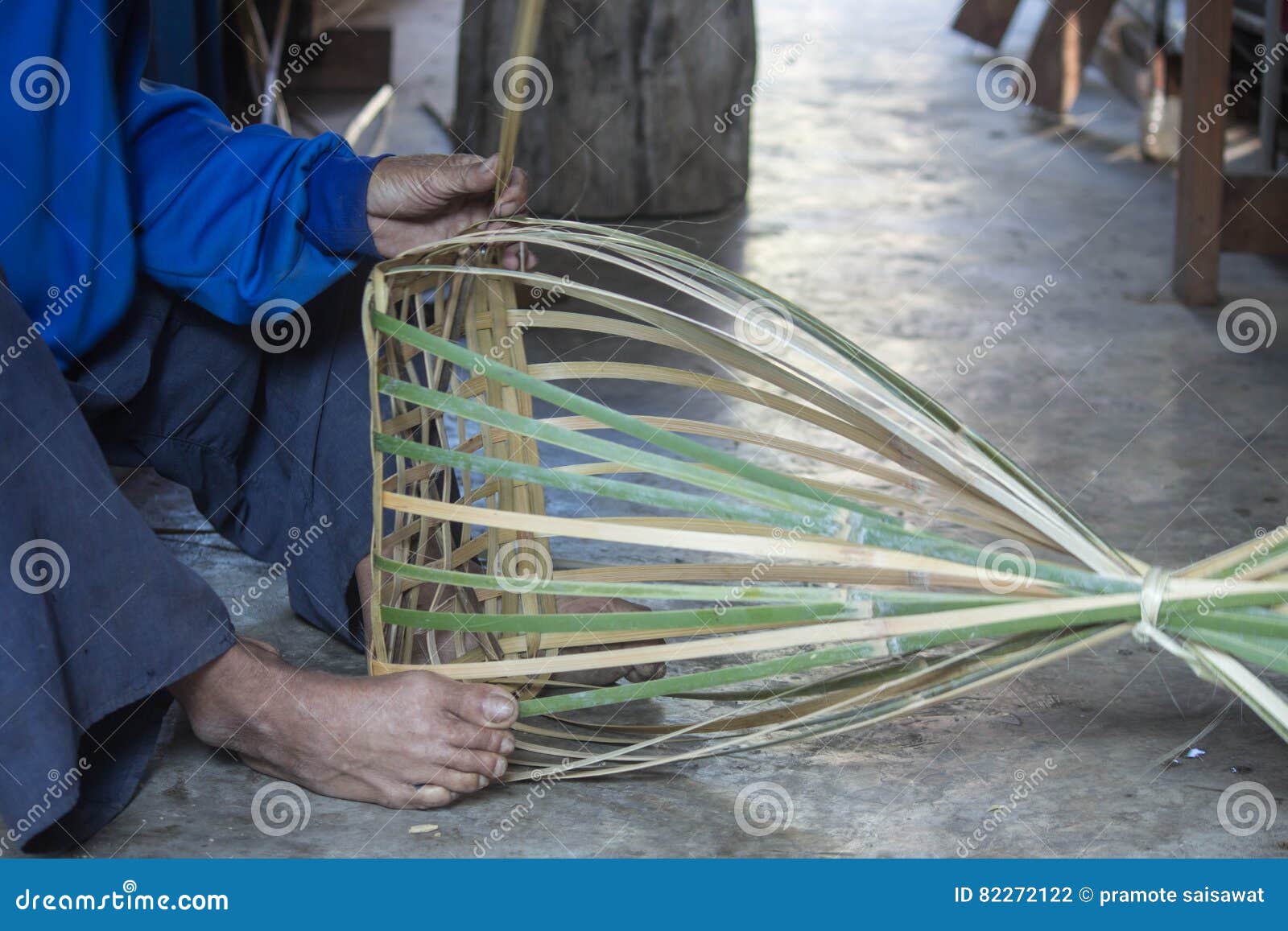Thai basket stock photo. Image of asian, nature, green - 82272122