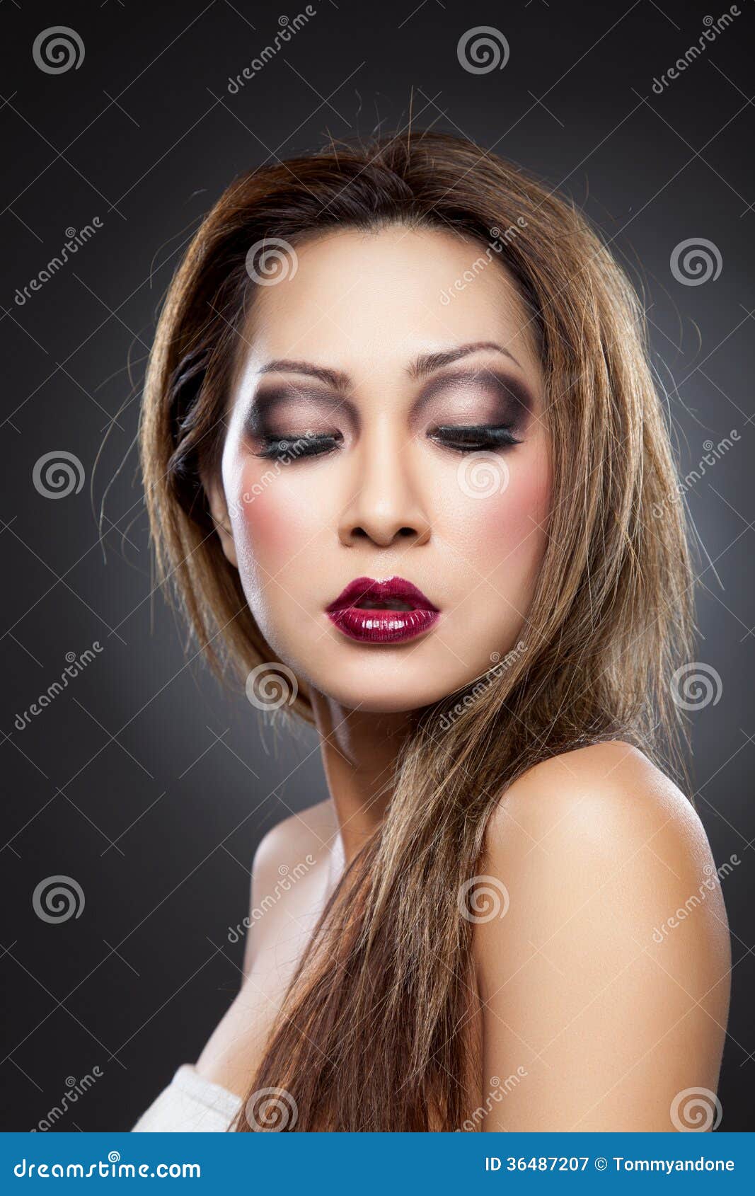 Thai Beauty with Perfect Skin Stock Image - Image of clean, cute: 36487207