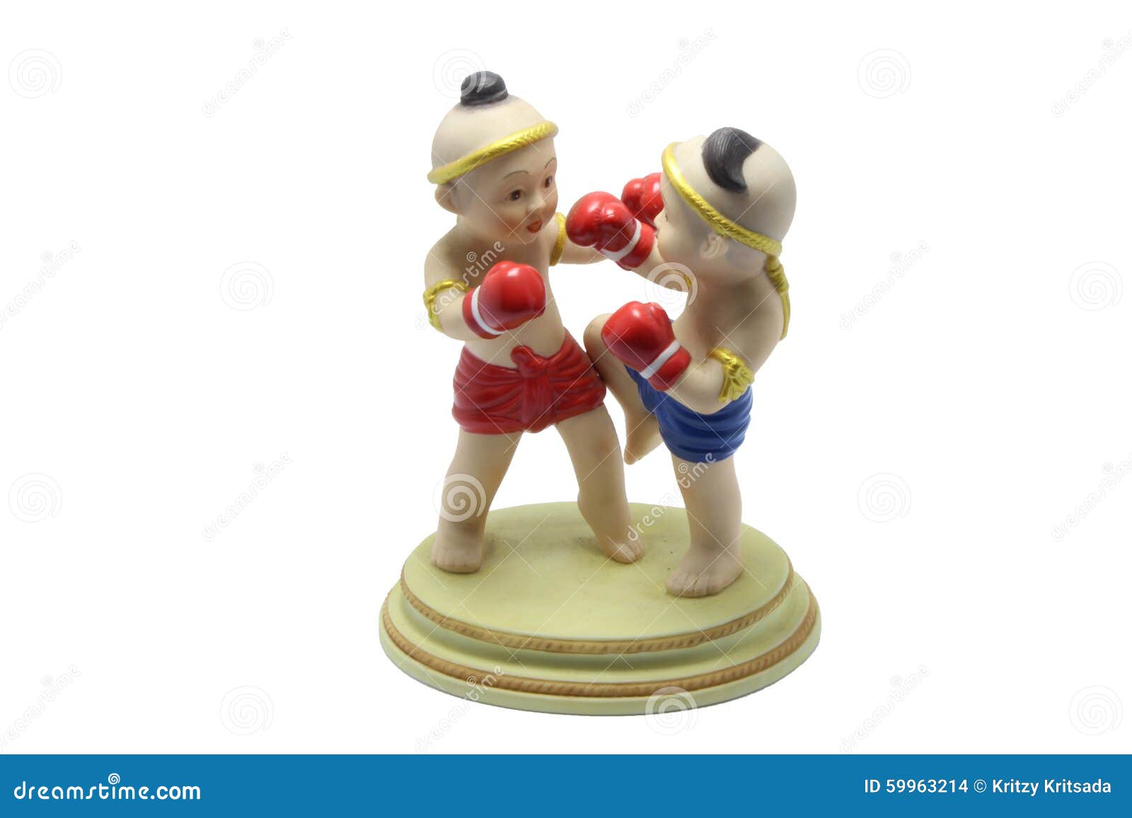 Thai boxing doll 2 stock photo. Image of martial, thai - 59963214