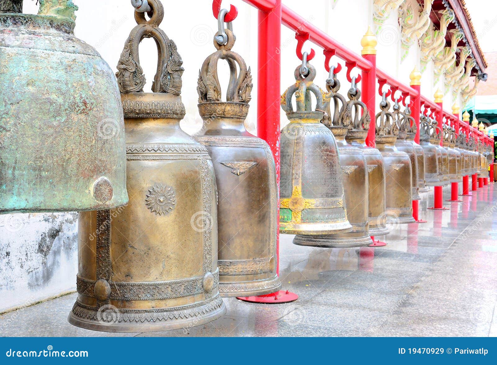 Bell In Temple. Stock Image | CartoonDealer.com #106998253