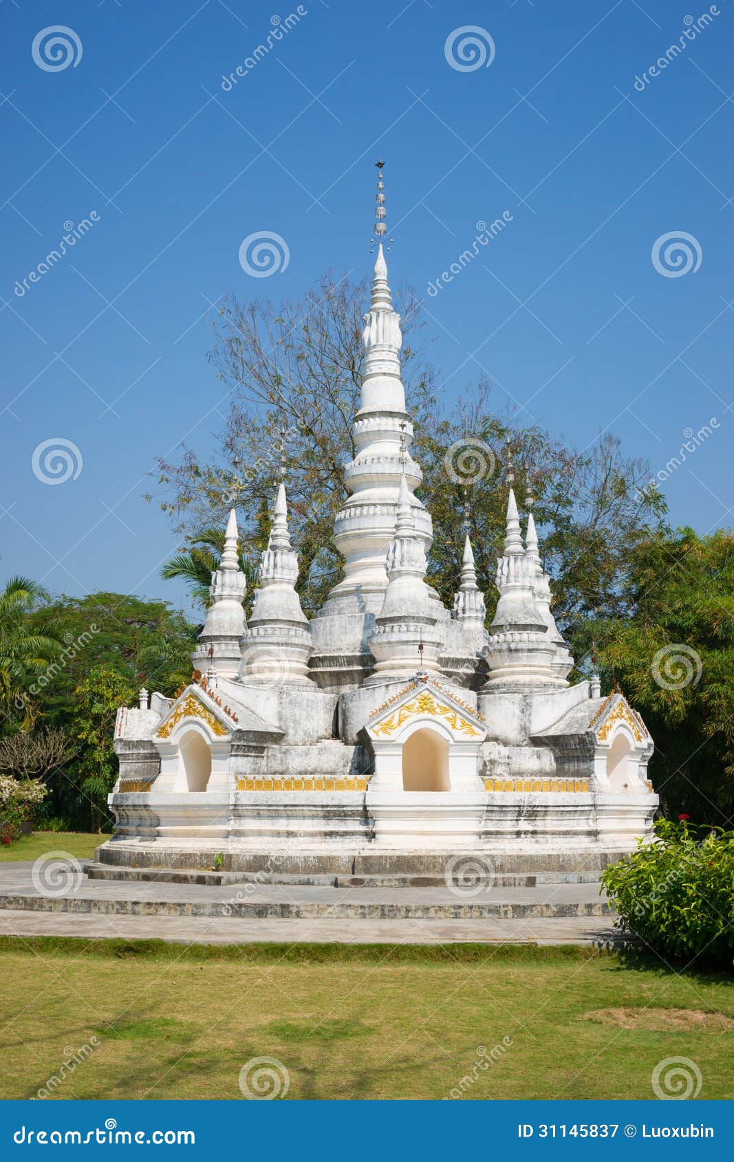 Thai Buddhist Traditional Structure Stock Image - Image of asia, decor ...