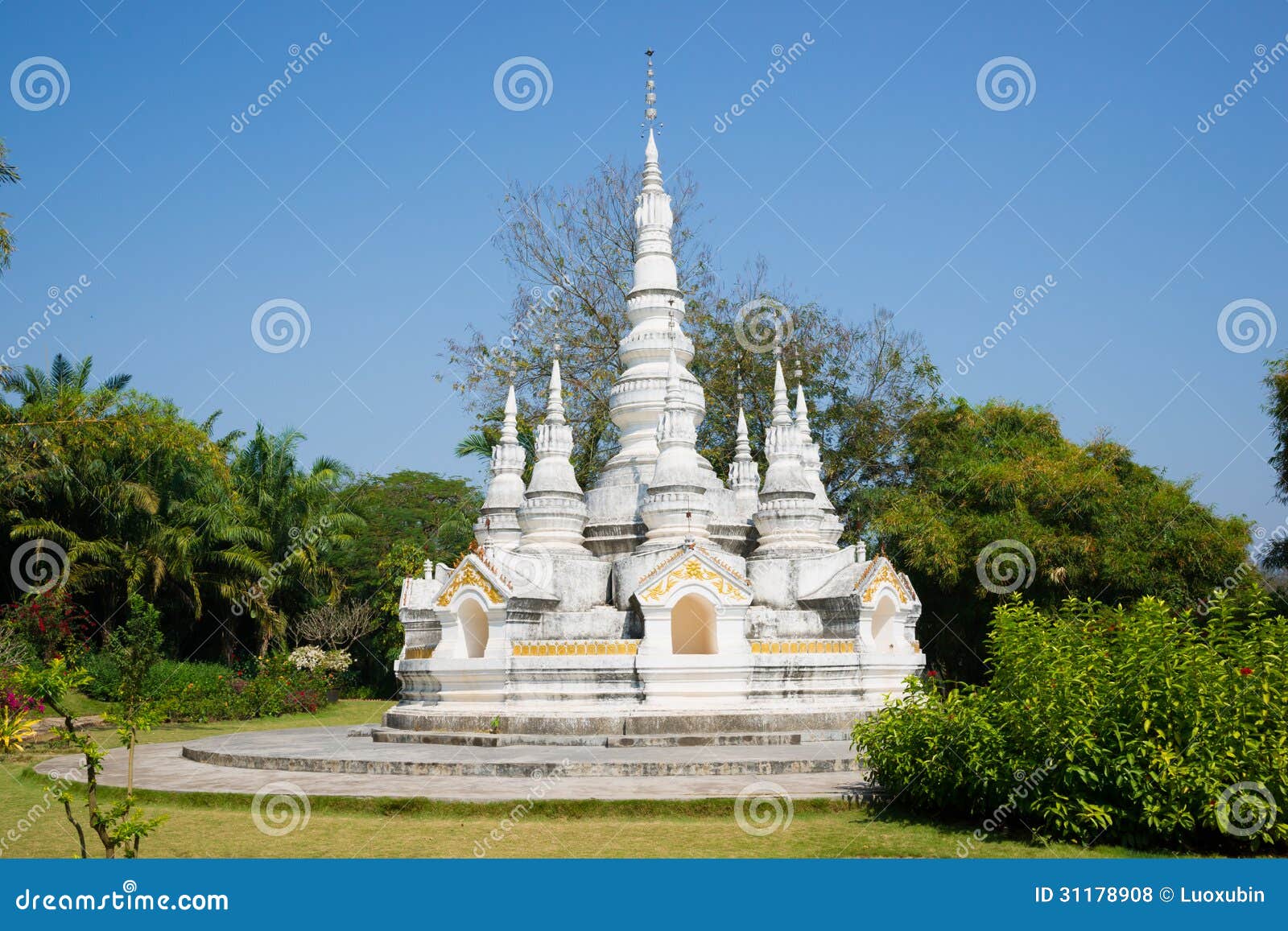 Thai Buddhist Traditional Structure Stock Photo - Image of asia ...