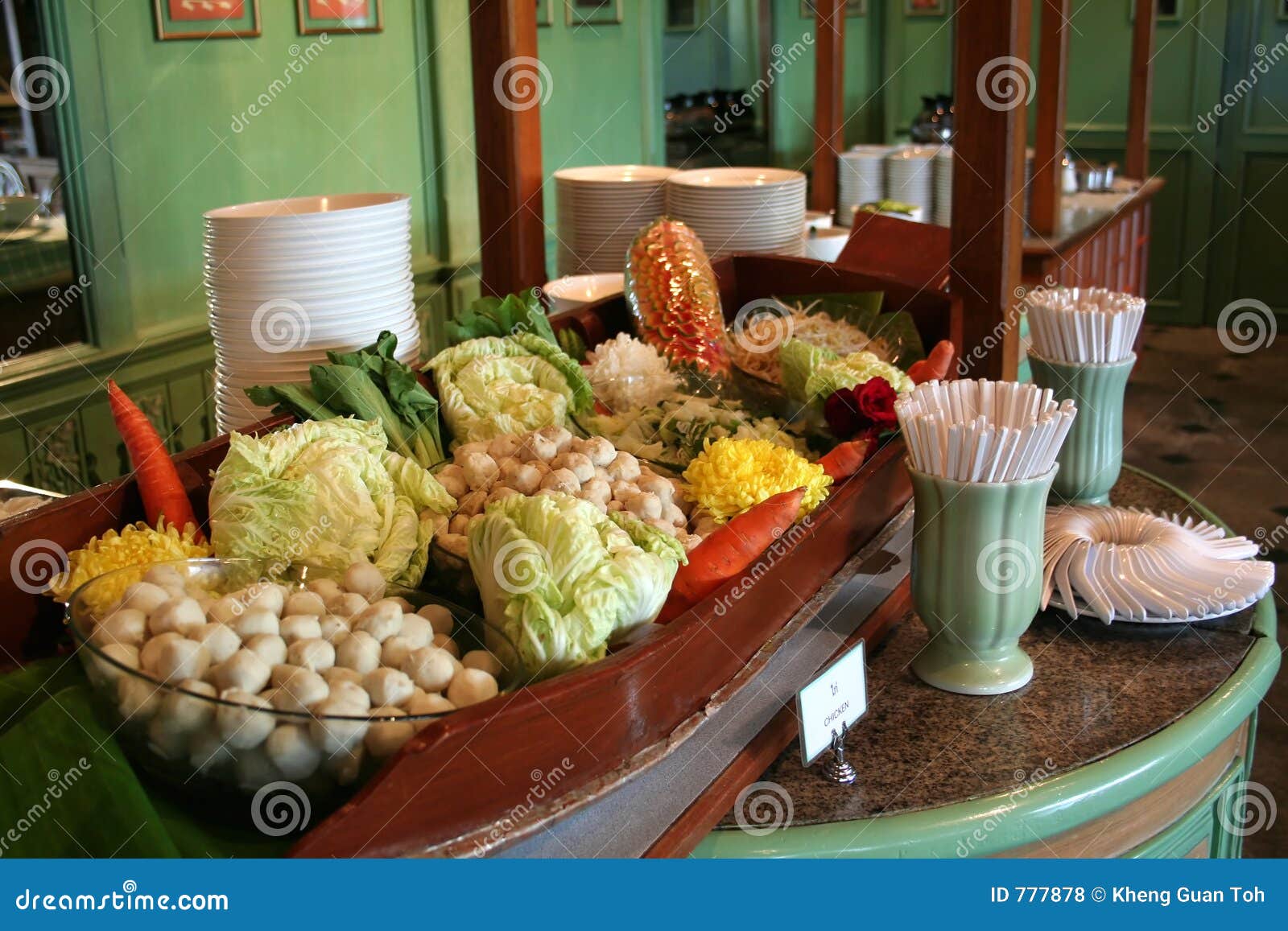 Thai buffet stock photo. Image of cooking, traditional - 777878