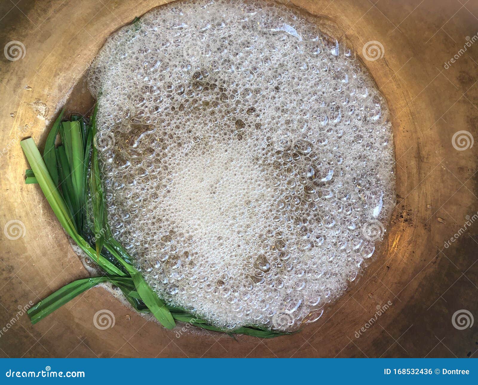 Thai Chef Boil Sugar Syrup for Ancient Thai Dessert Stock Photo - Image ...