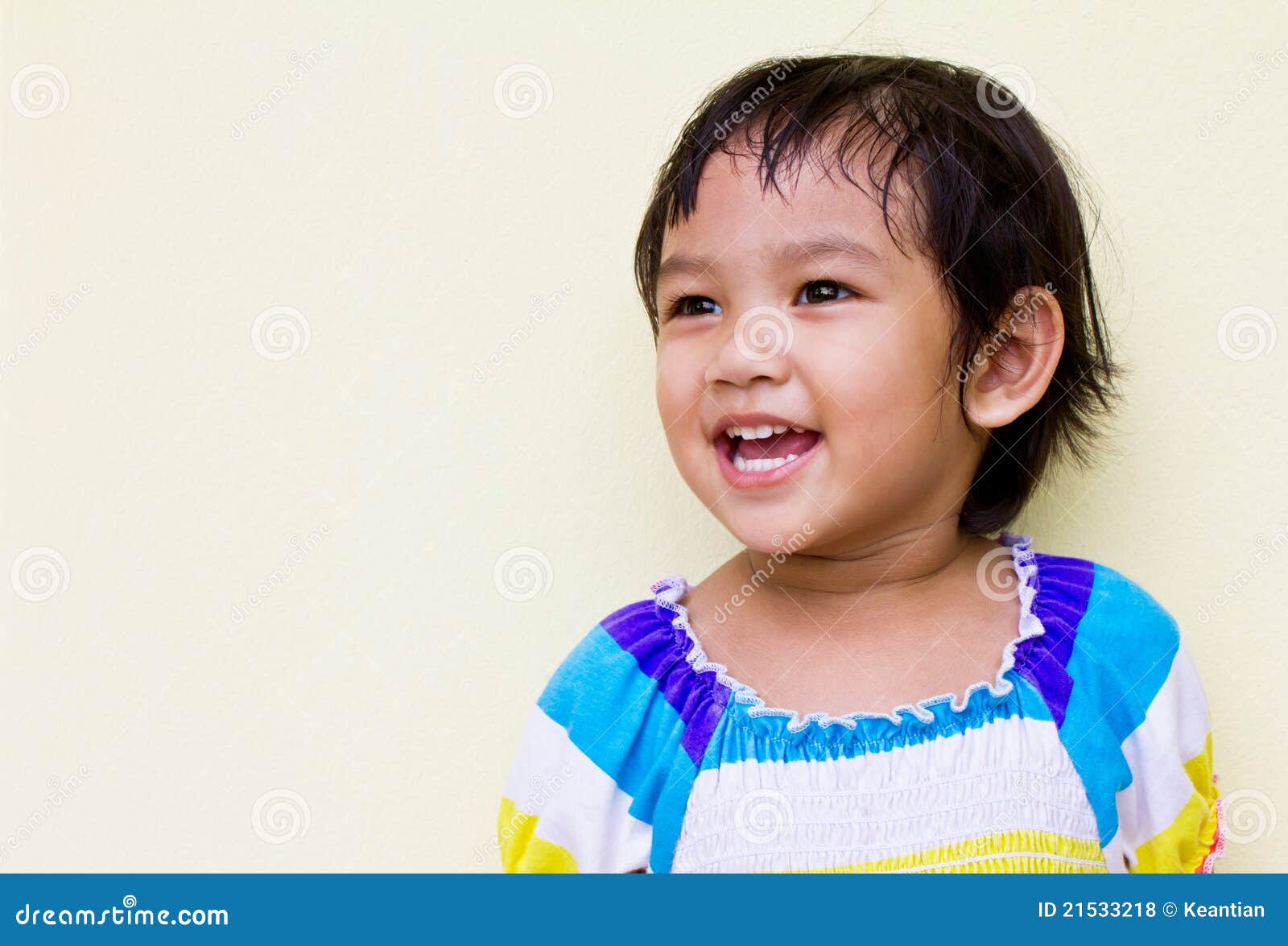 Thai child smile. stock photo. Image of lovely, growth - 21533218