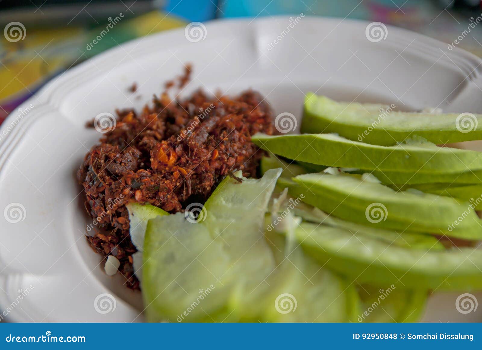 Thai Chili Salt in Thailand Stock Photo - Image of background, natural ...