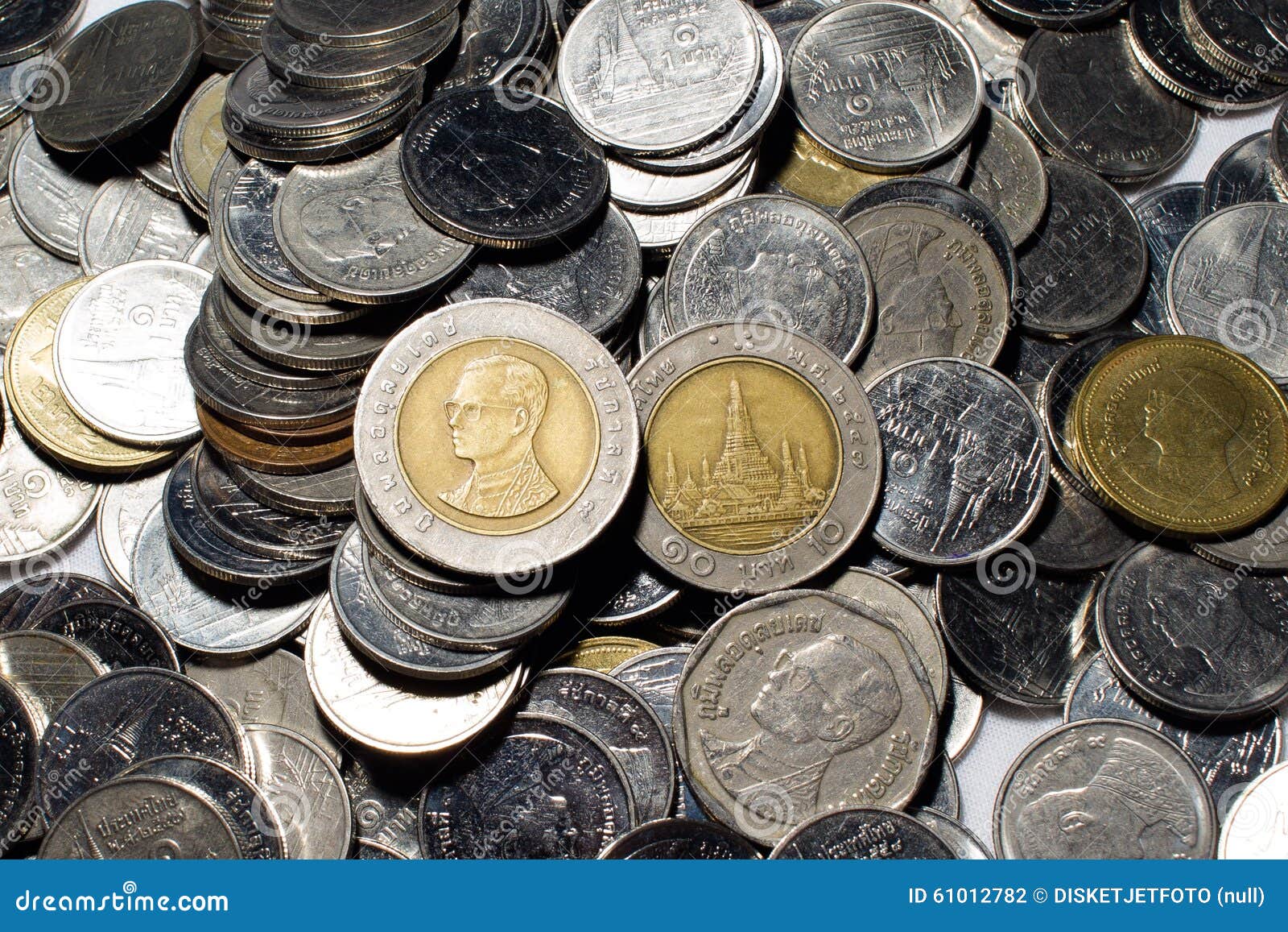 Thai coins money stock photo. Image of banking, product - 61012782