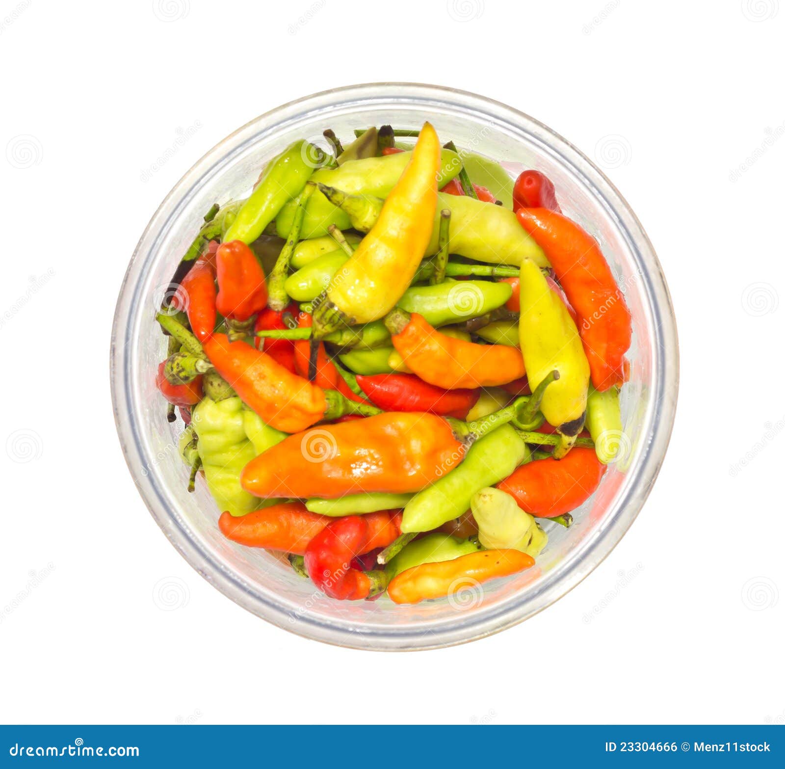Thai colorful chili stock photo. Image of ripe, pepper - 23304666