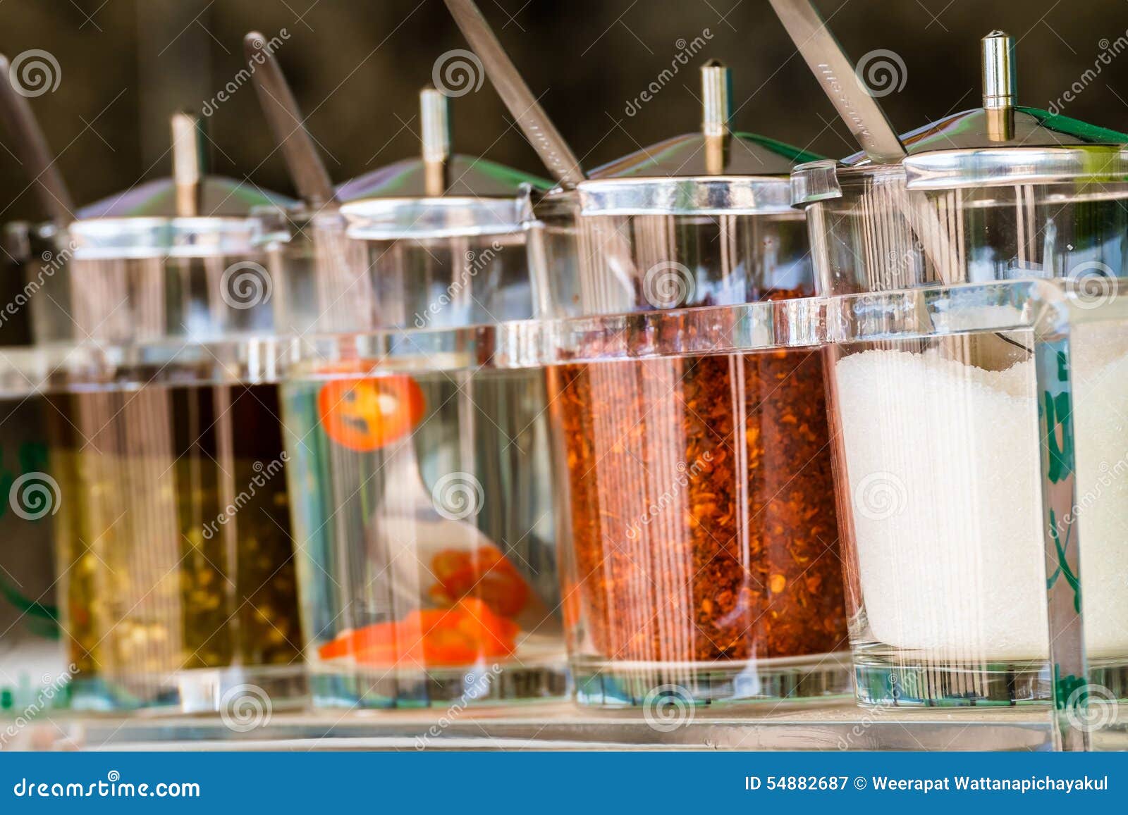 Thai condiments stock image. Image of taste, seasoning - 54882687