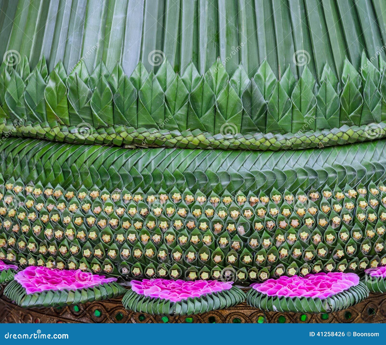 Thai Craft Banana Leaf Decorative Stock Photos - Download 40 Royalty ...