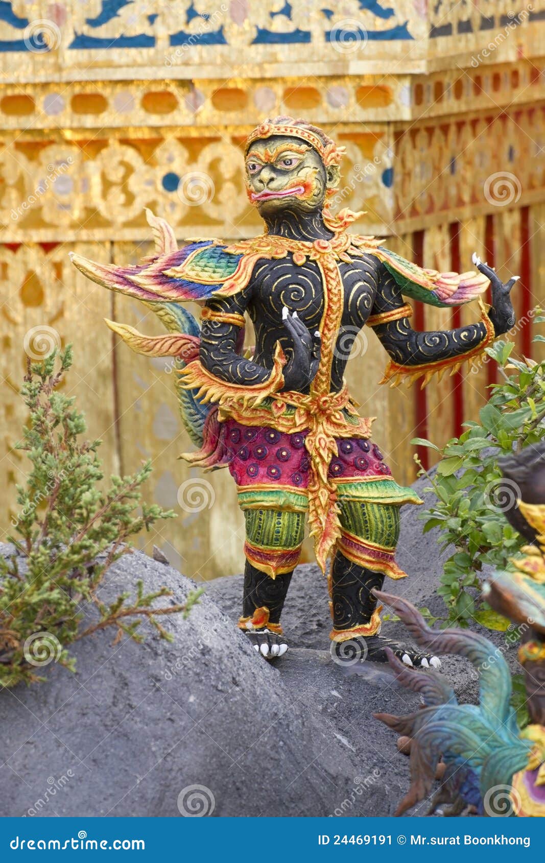 Thai Creatures stock image. Image of legendary, water - 24469191