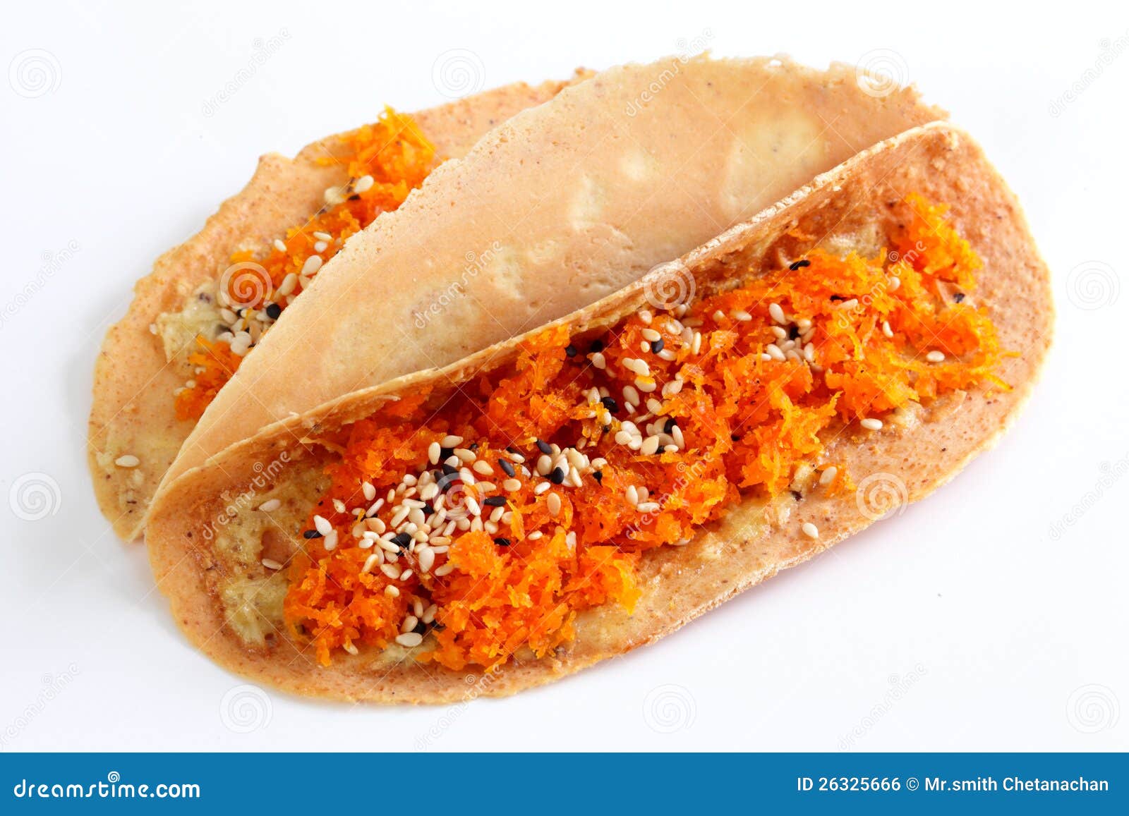 Thai crispy crepe stock photo. Image of bangkok, garden - 26325666