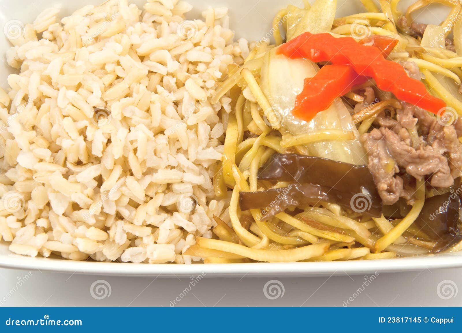 Thai Cuisine, Fried Rice with Pork Stock Image - Image of rice, cuisine ...