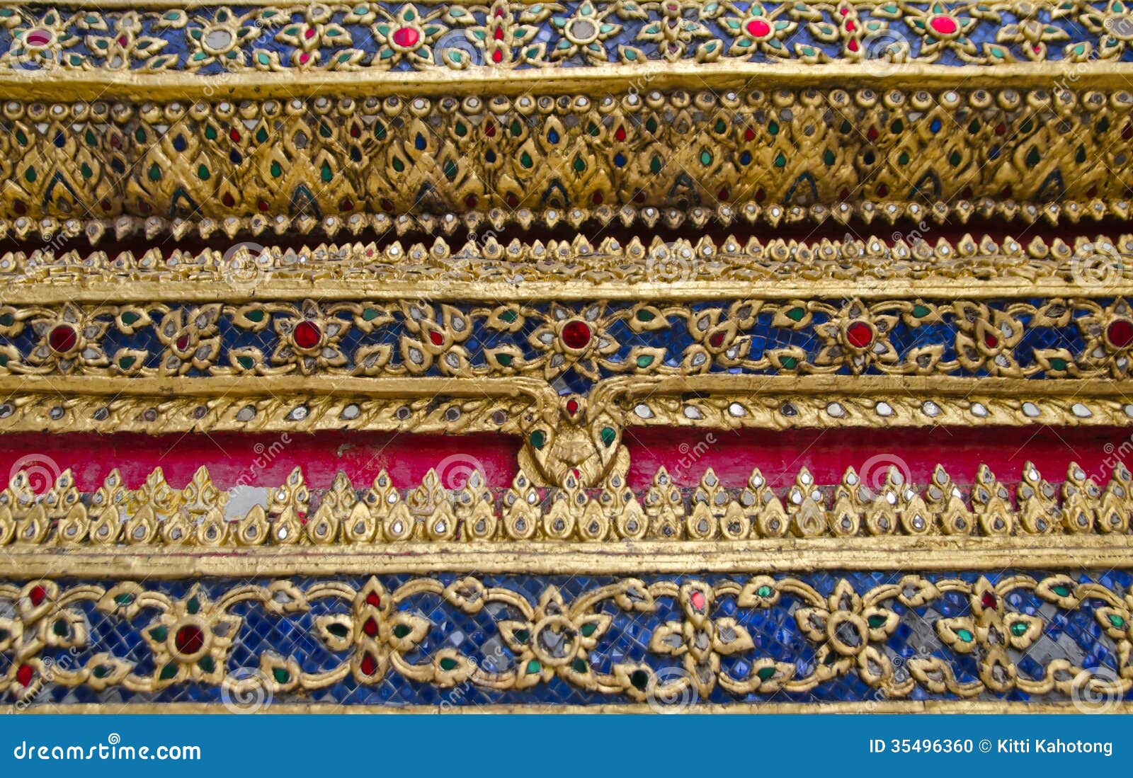 Thai design background stock photo. Image of detail, ancient - 35496360