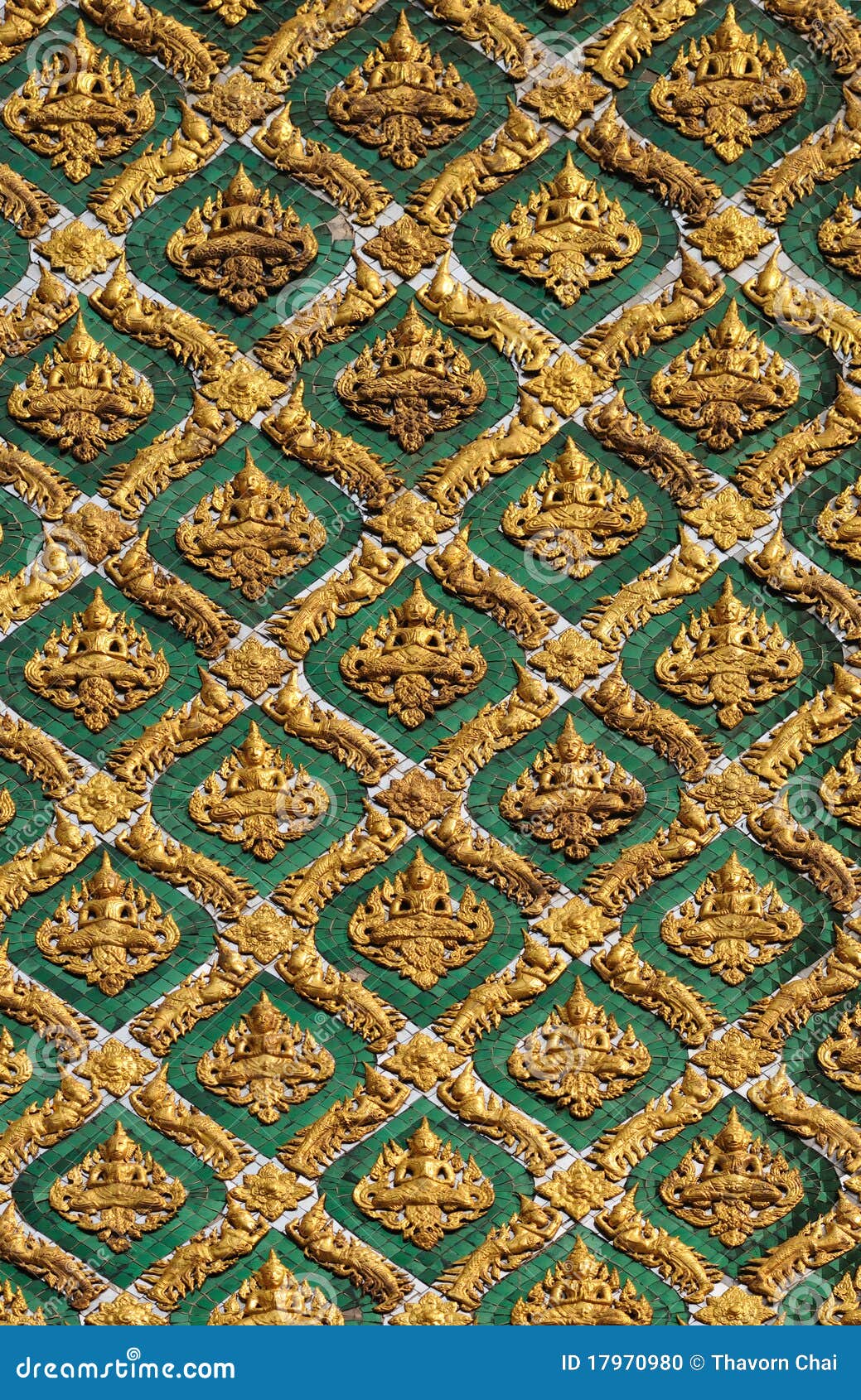 Thai Design Painting Background Stock Photo - Image of antique ...