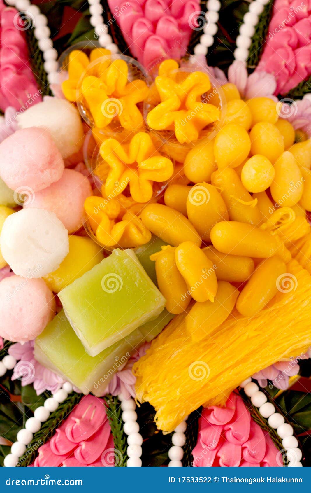 Thai dessert. stock photo. Image of cuisine, thailand - 17533522