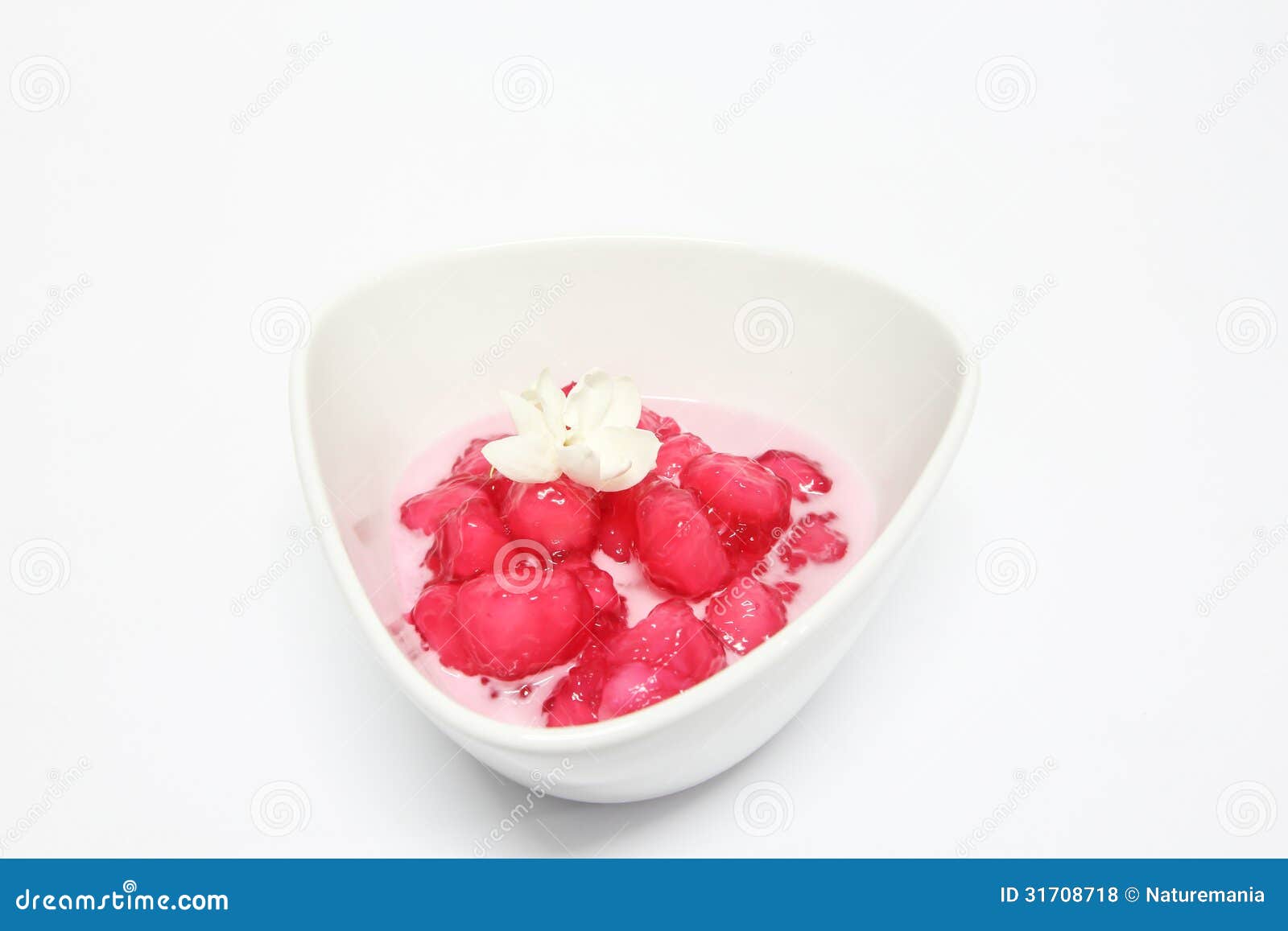 Thai dessert stock photo. Image of ruby, eating, multi - 31708718