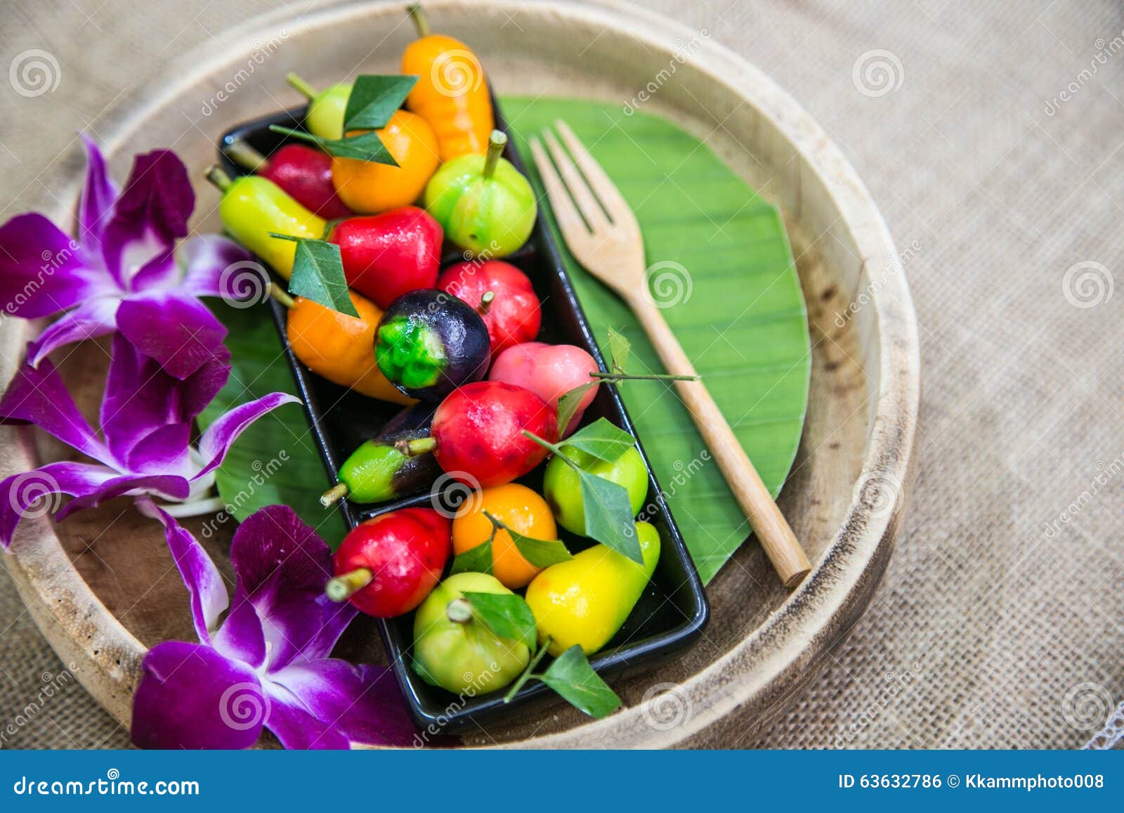 Thai dessert stock photo. Image of sticky, asia, sweet - 63632786