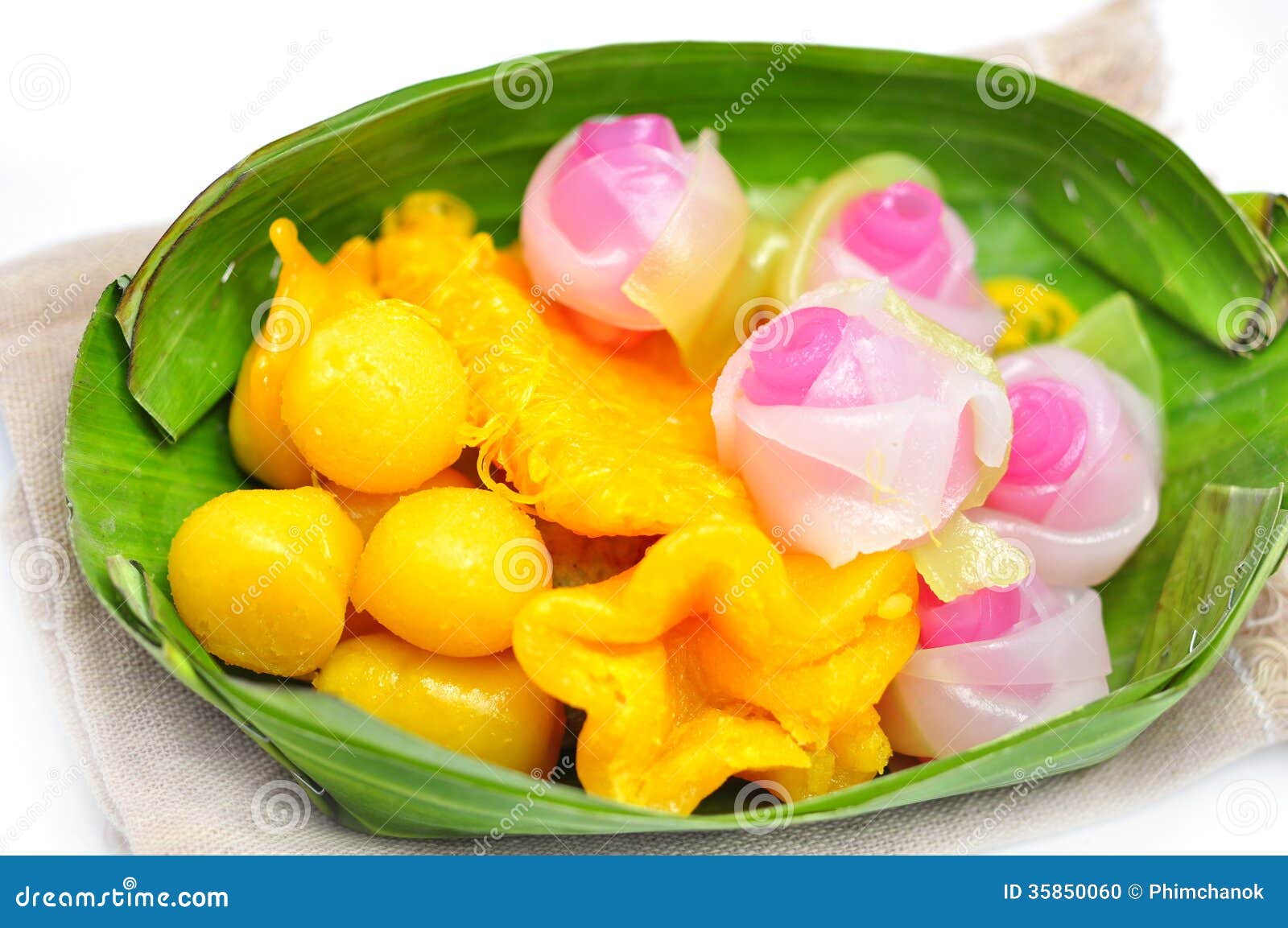 Thai desserts stock photo. Image of nature, rice, food - 35850060