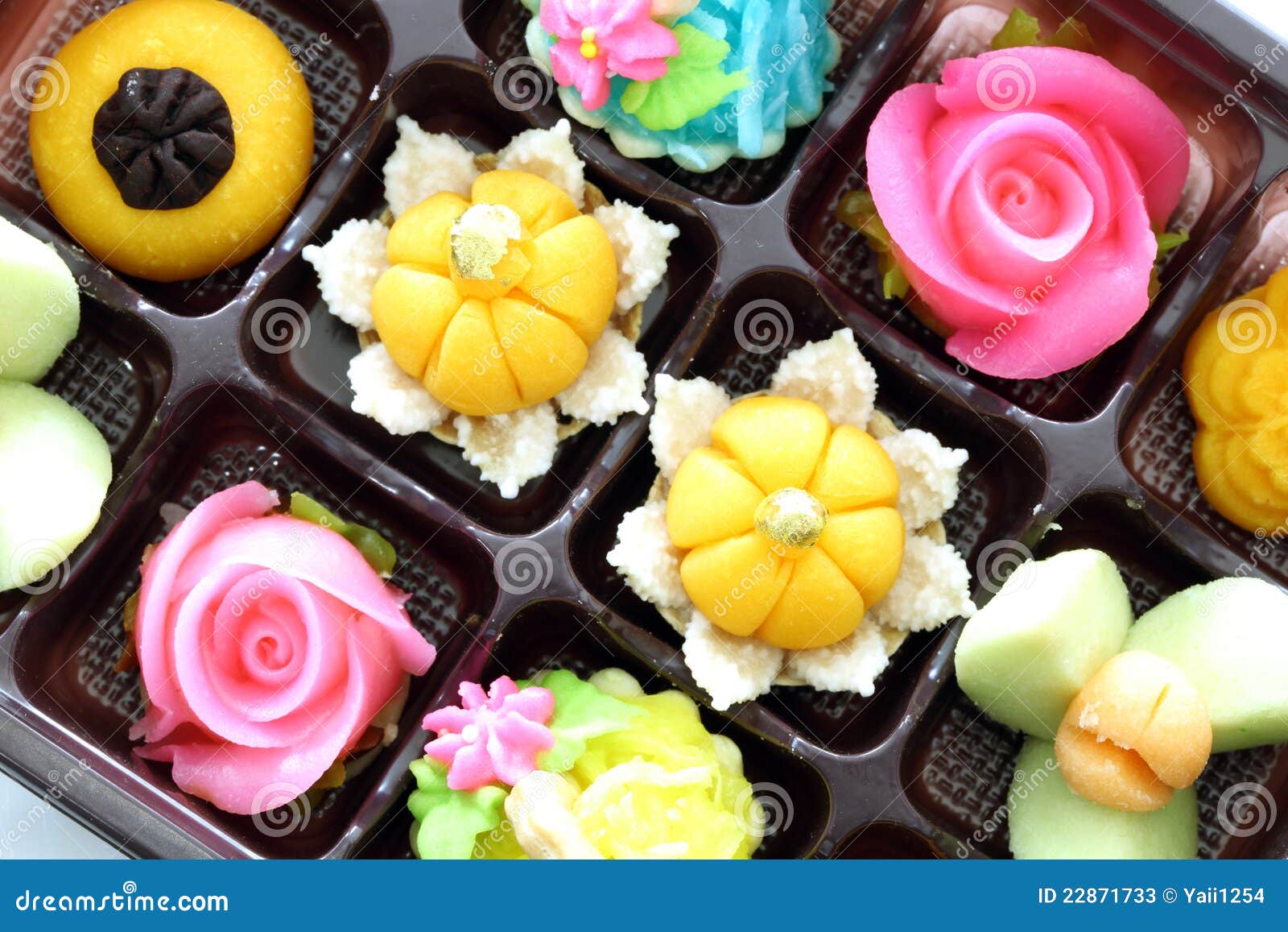 Thai Desserts Colorful Stock Photos - Image: 22871733