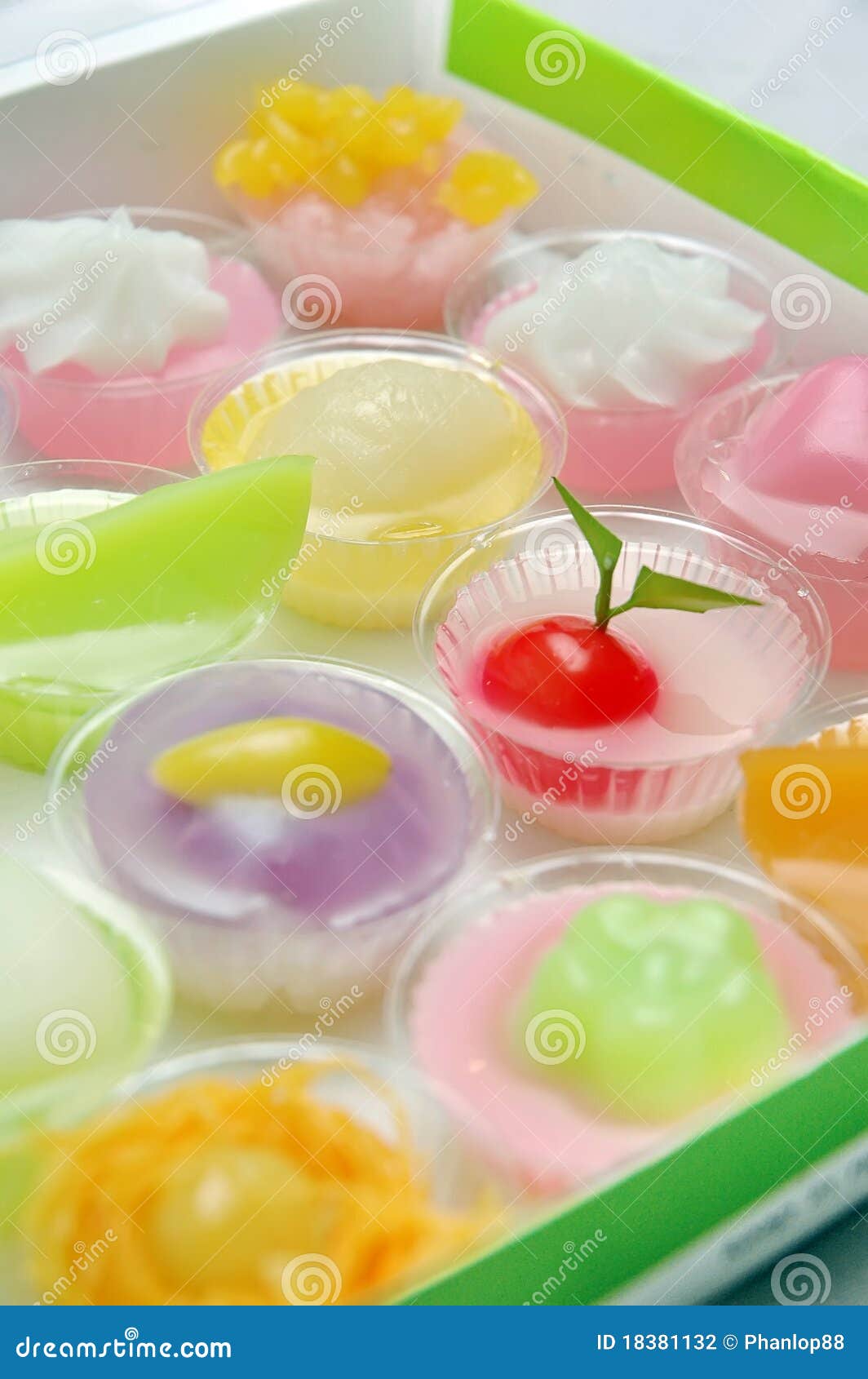Thai desserts are sweet stock photo. Image of nutrition - 18381132