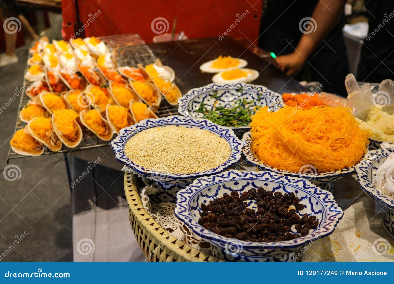 Thai dishes. stock image. Image of culture, food, mango - 120177249