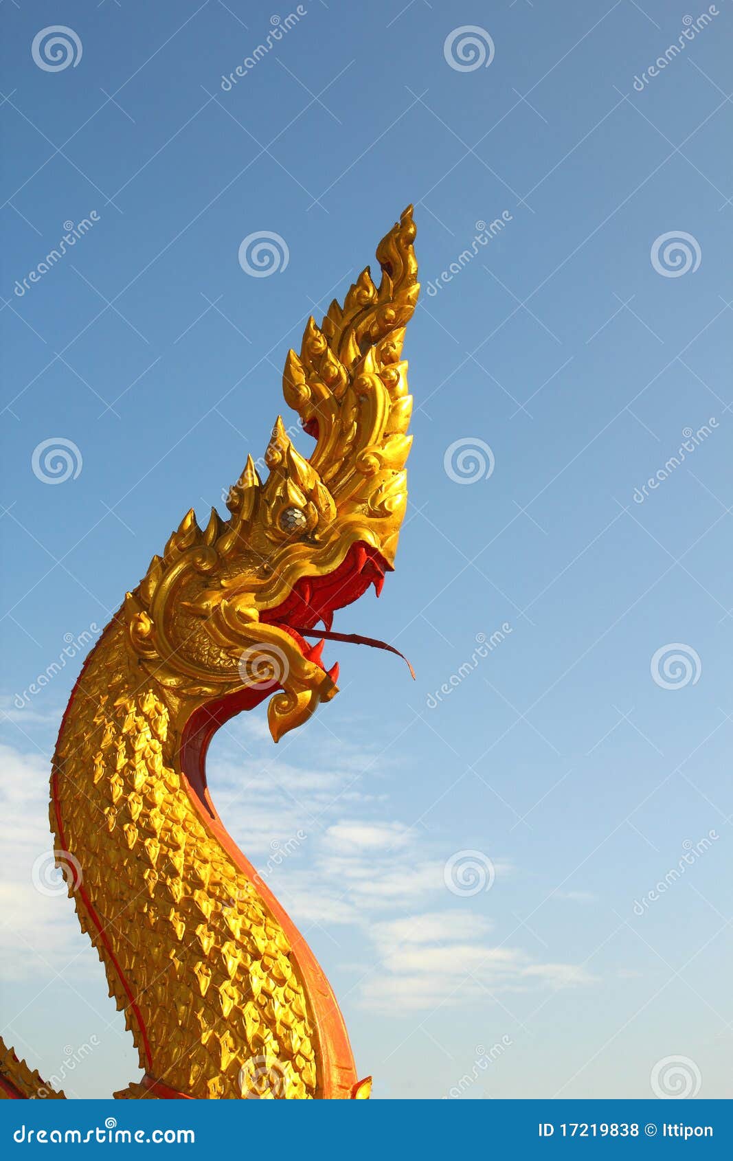 Thai dragon stock photo. Image of asia, religion, beauty - 17219838