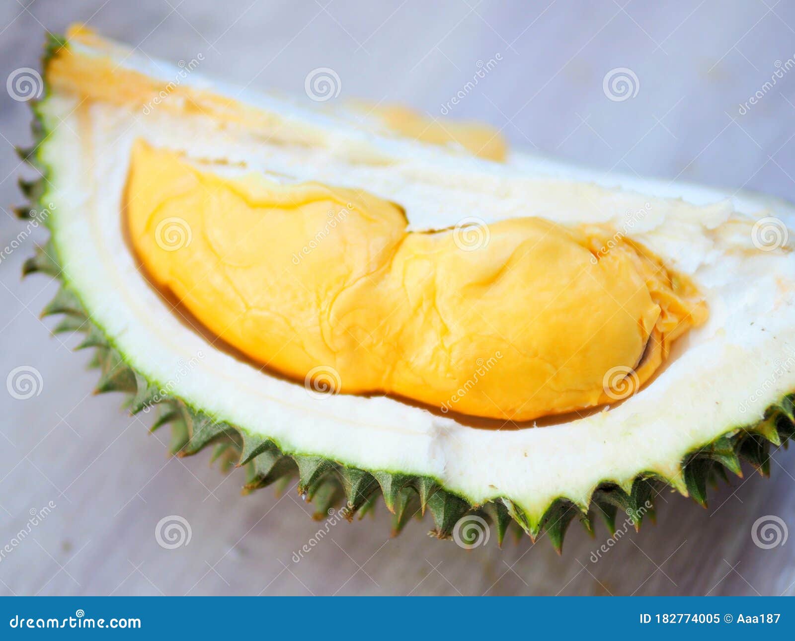 Thai Durian - King of Fruit Famous Fruit in Summer Stock Image - Image ...