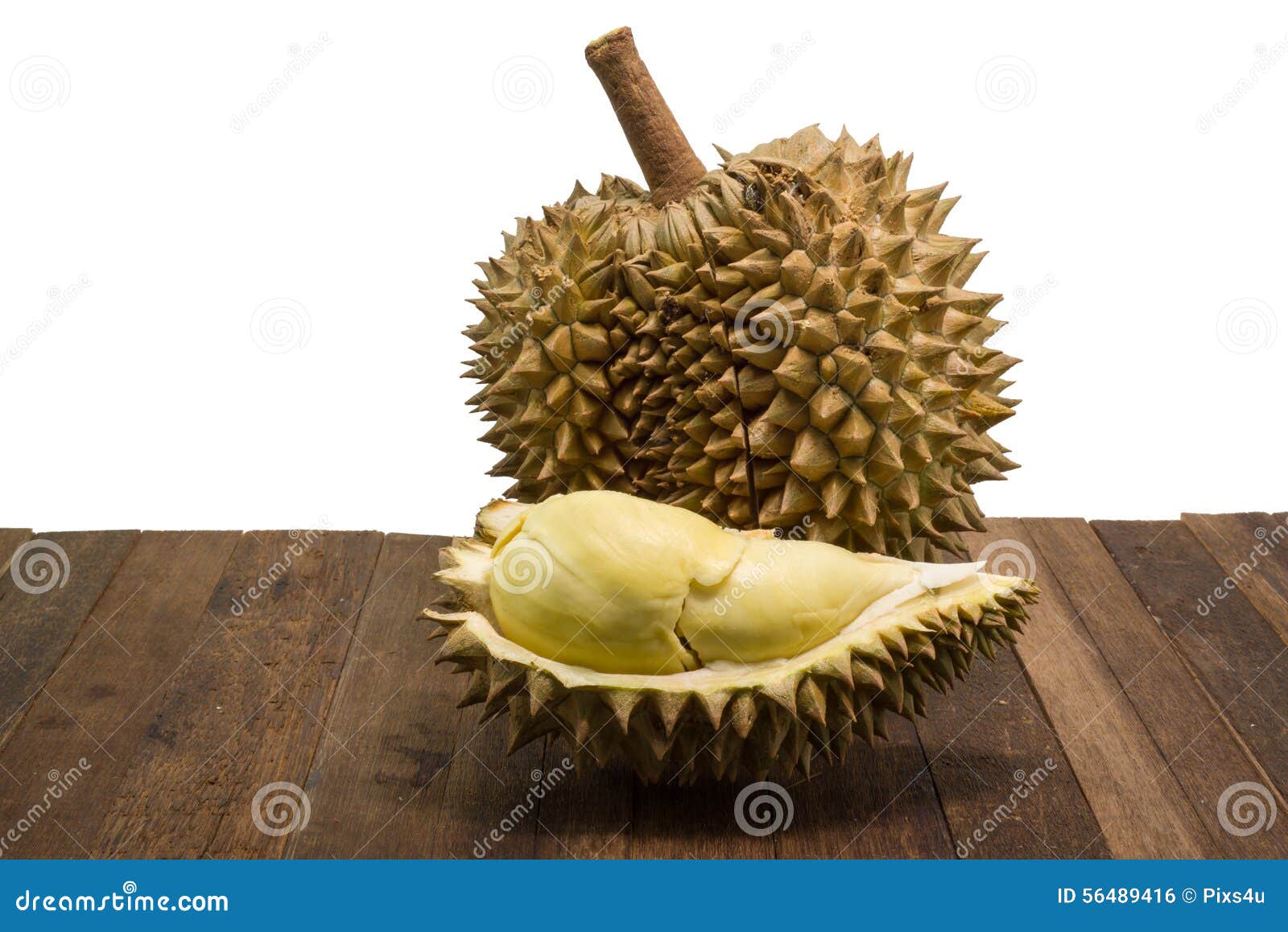Thai Durian, Tropical Fruit Stock Photo - Image of smelly, season: 56489416