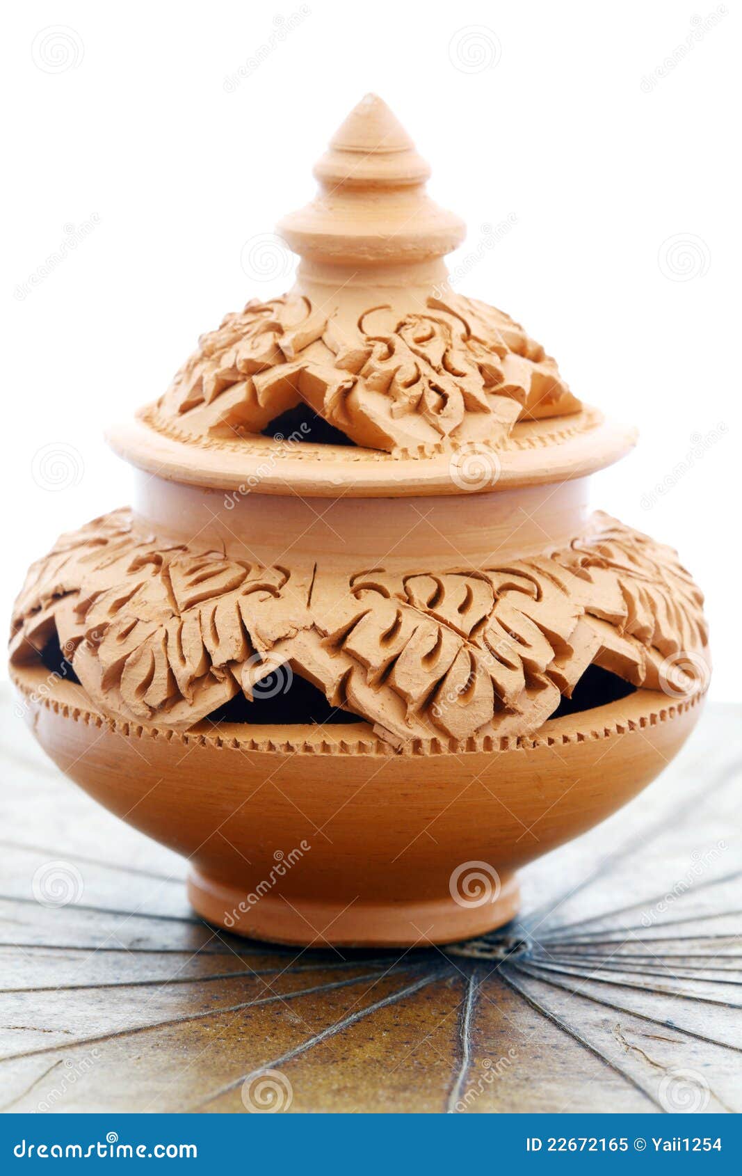 Thai Earthenware stock image. Image of pattern, shape - 22672165