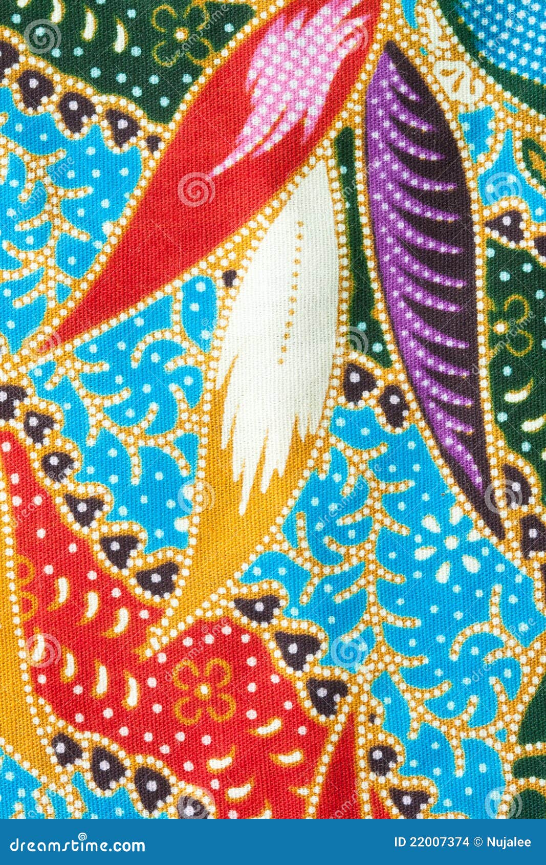Thai Fabric Pattern Stock Images - Image: 22007374