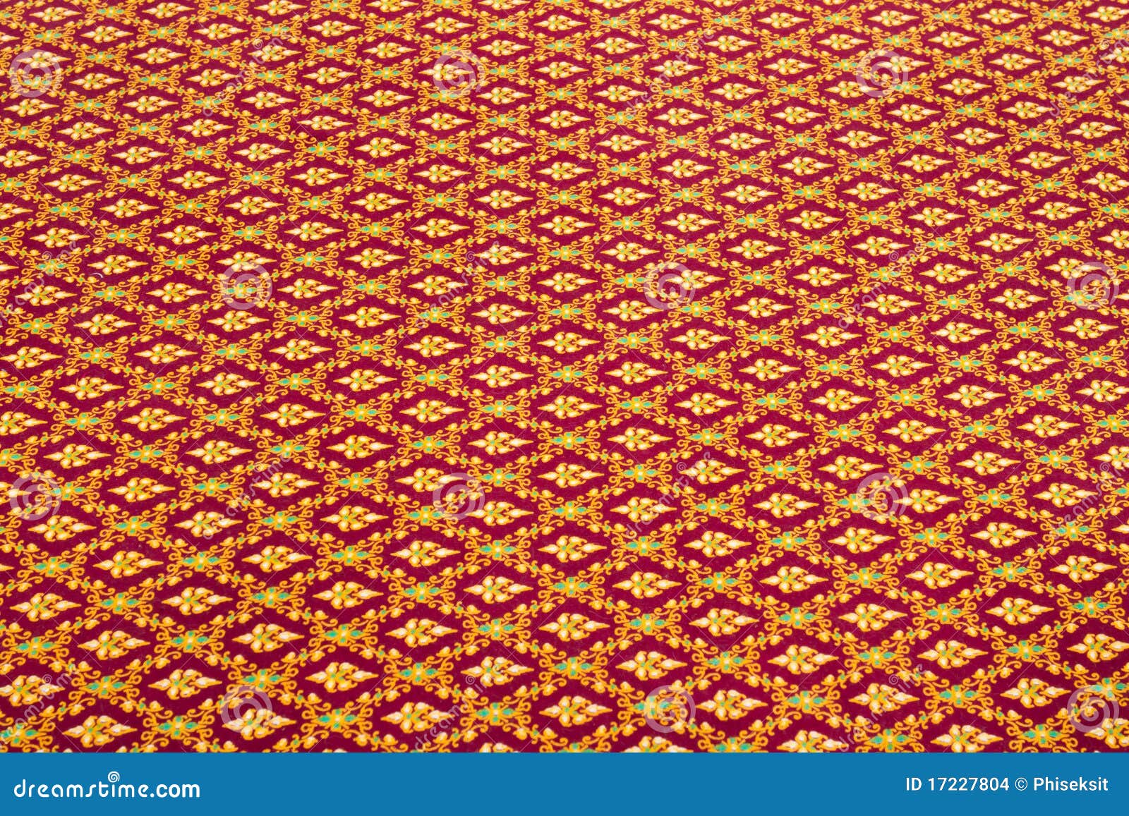 Thai fabric patterns stock photo. Image of handwork, bright - 17227804