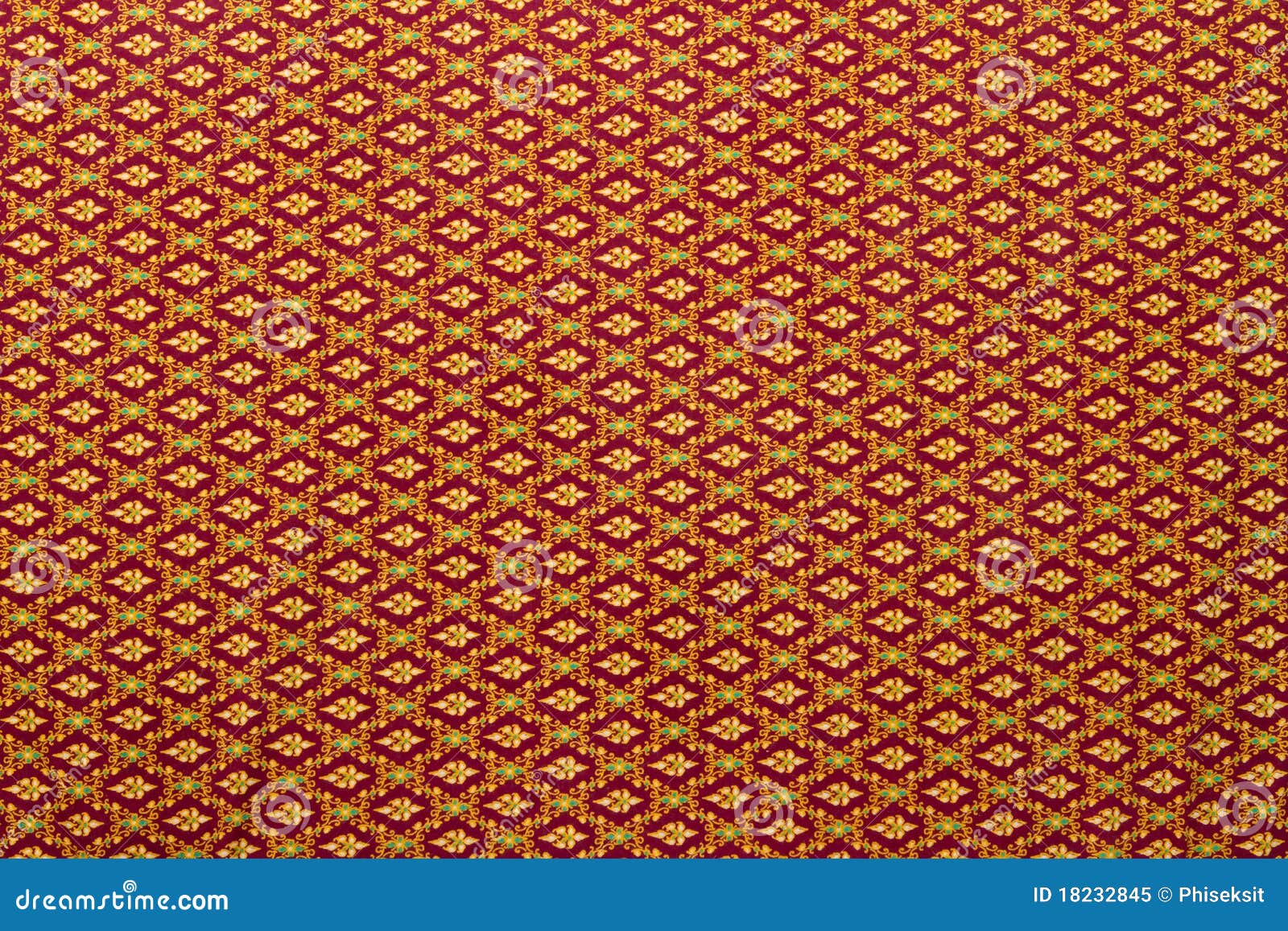 Thai fabric patterns stock image. Image of hand, bright - 18232845