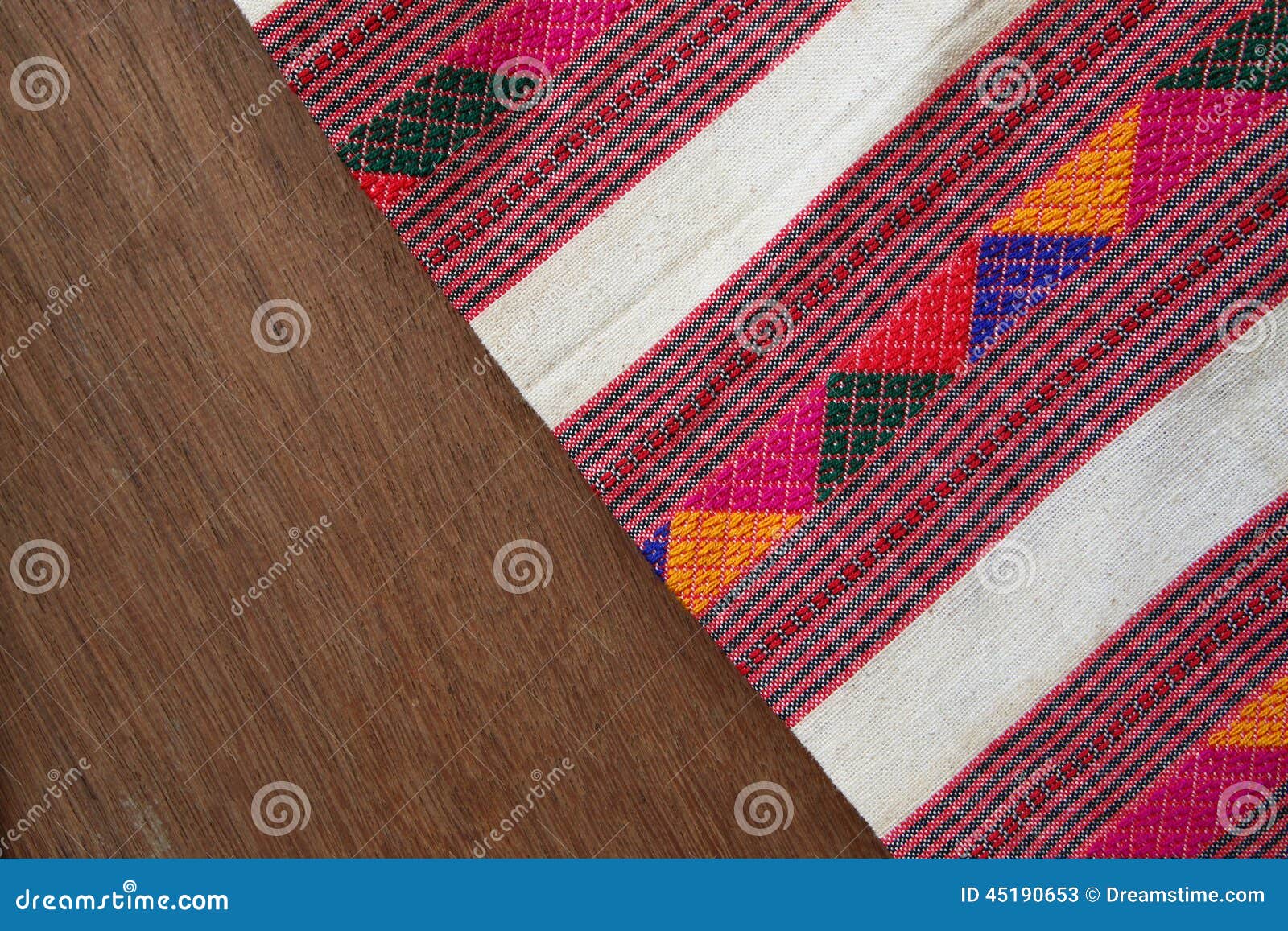 Thai Fabrics Patterns Thai Graphic Stock Image - Image of asia, beauty ...