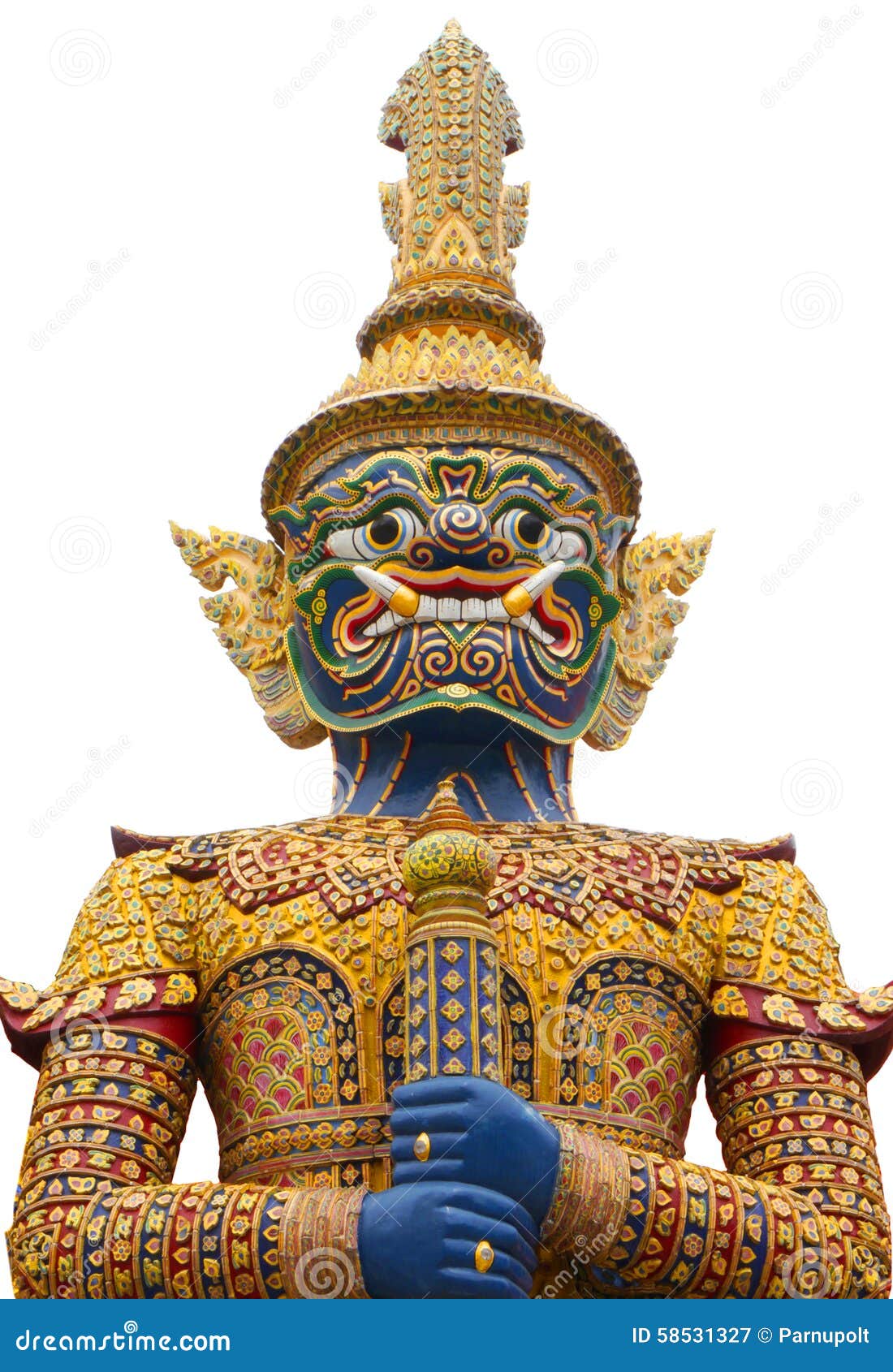 Thai Famous Gaint stock image. Image of bangkok, thailand - 58531327