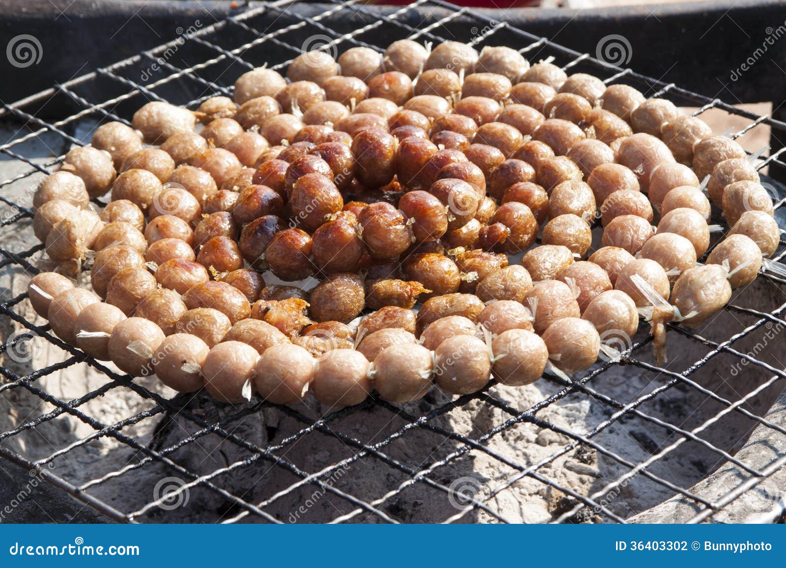 Thai Fermented Pork Sausage Stock Photo | CartoonDealer.com #36403302
