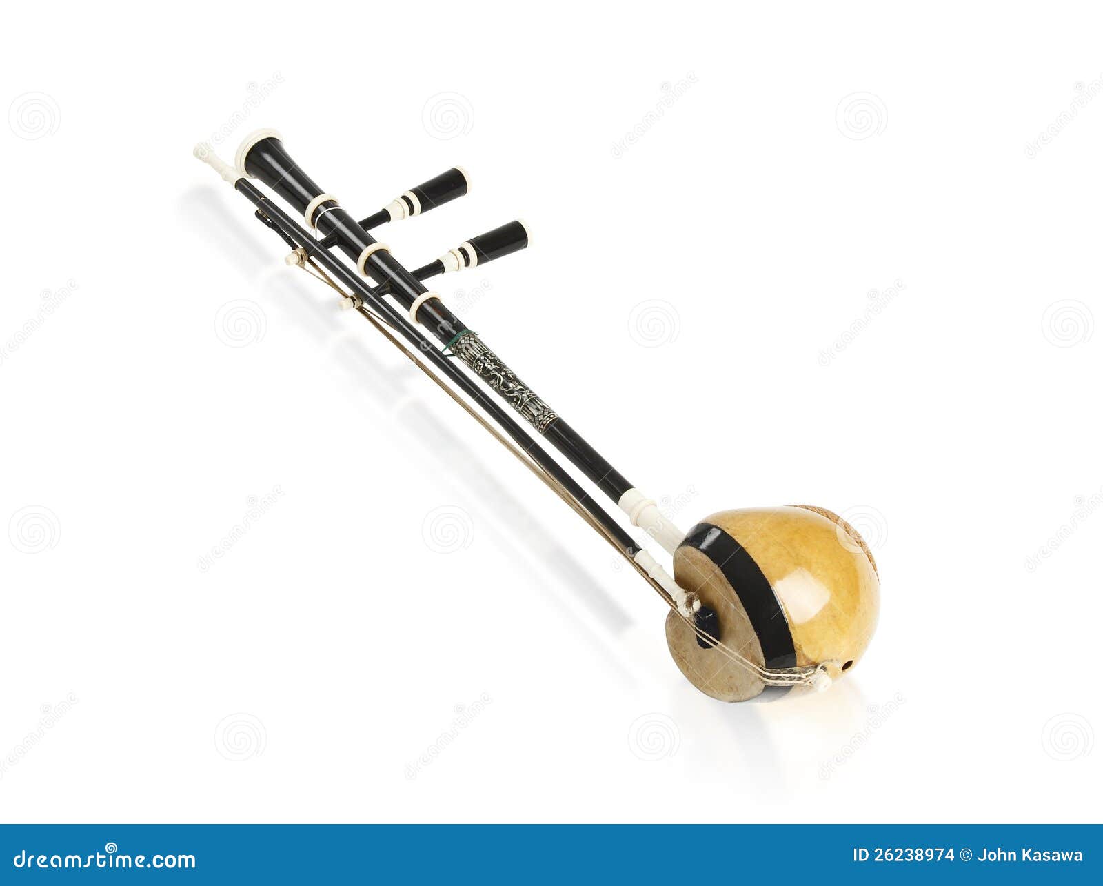 Thai Fiddle Bass Sounded Stringed Stock Photo - Image of entertainment ...