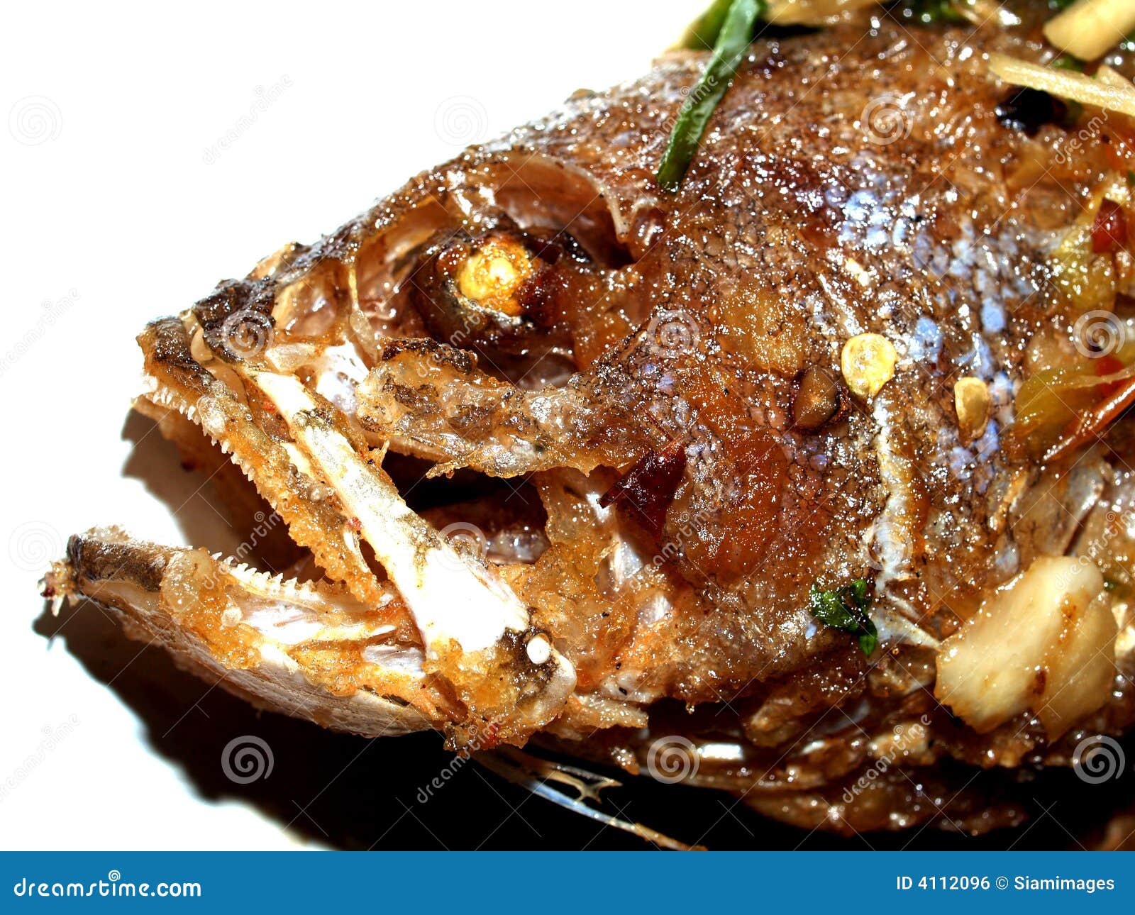 Thai fish food stock photo. Image of green, health, culture - 4112096