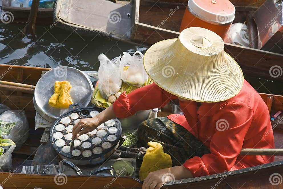 Thai Floating Market stock photo. Image of river, culture - 1791950