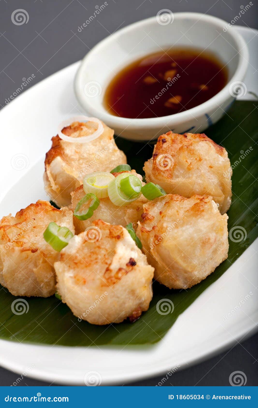 Thai Food Appetizer stock photo. Image of dumplings, herbs - 18605034