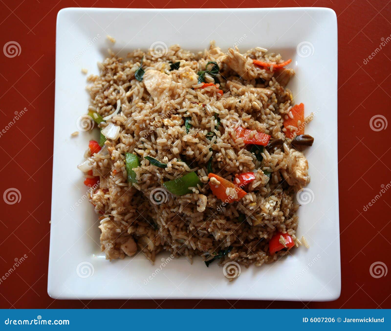 Thai food, fried rice stock photo. Image of spice, fried - 6007206