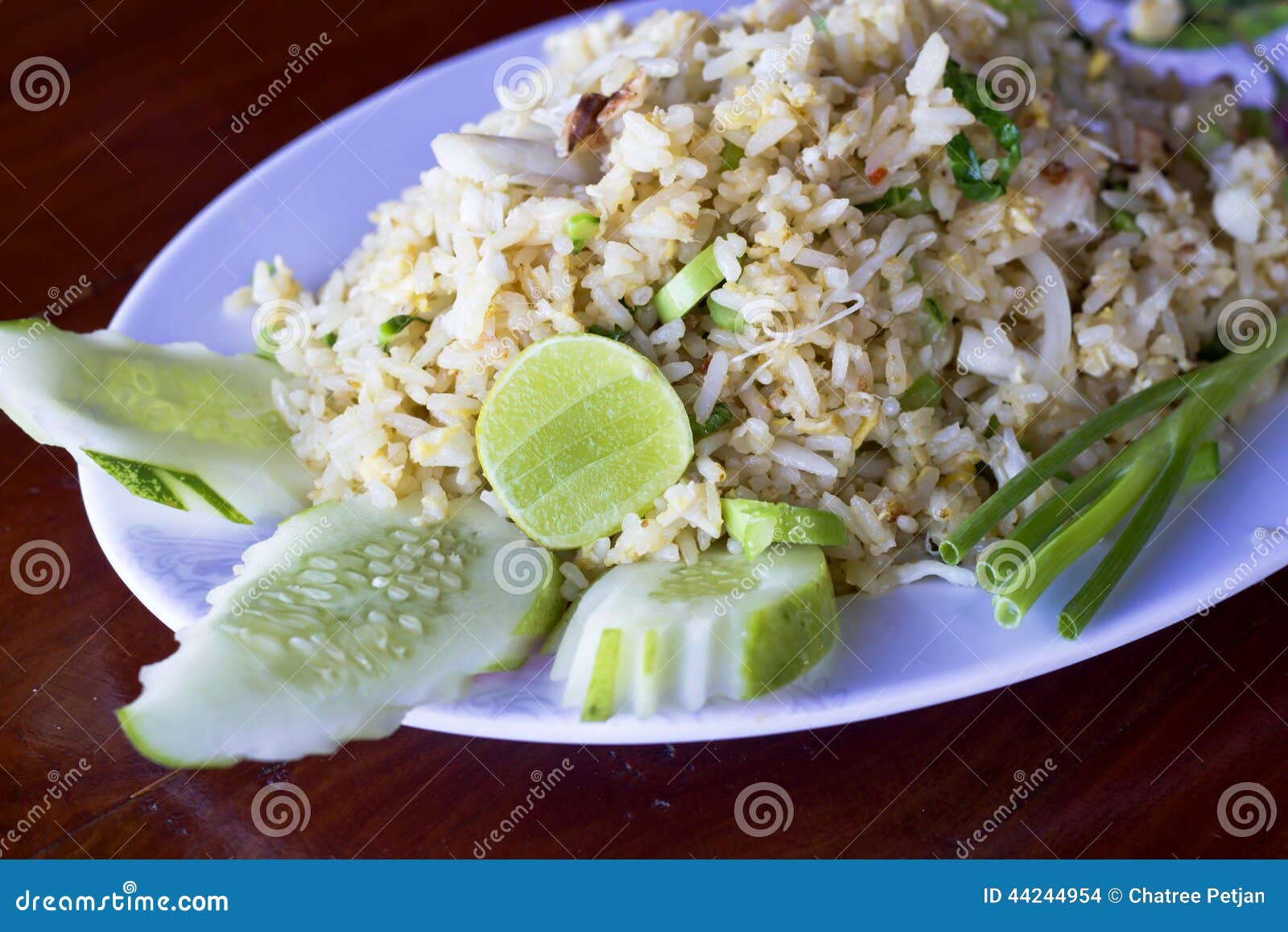 Thai food, Fried rice stock photo. Image of gourmet, japan - 44244954