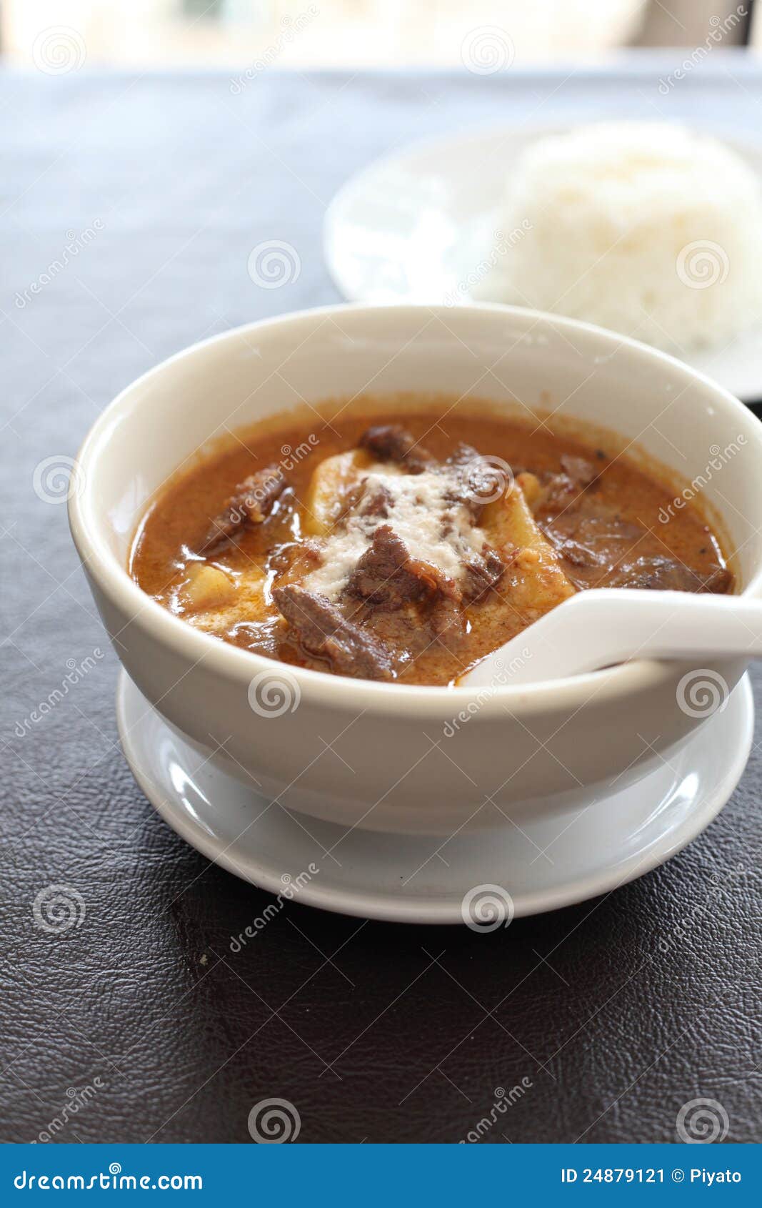 Thai food mussaman curry stock image. Image of chili - 24879121