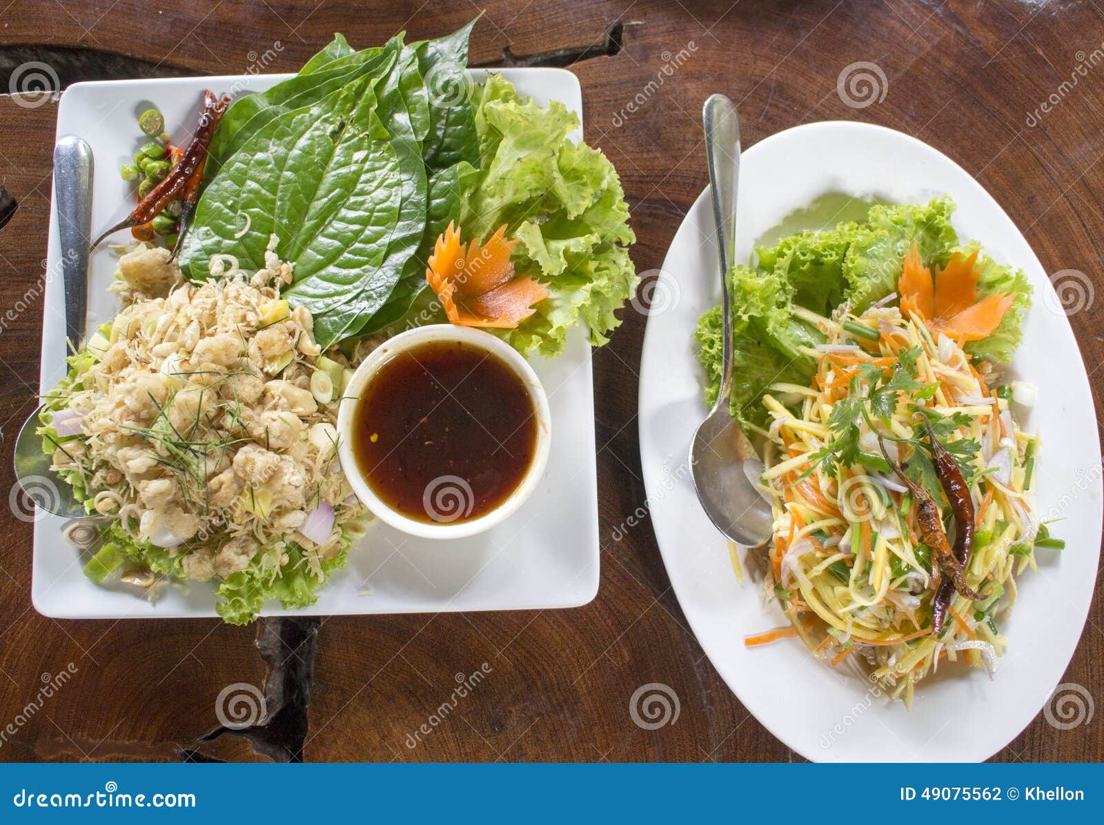 Thai food stock photo. Image of gourmet, thai, chilli - 49075562