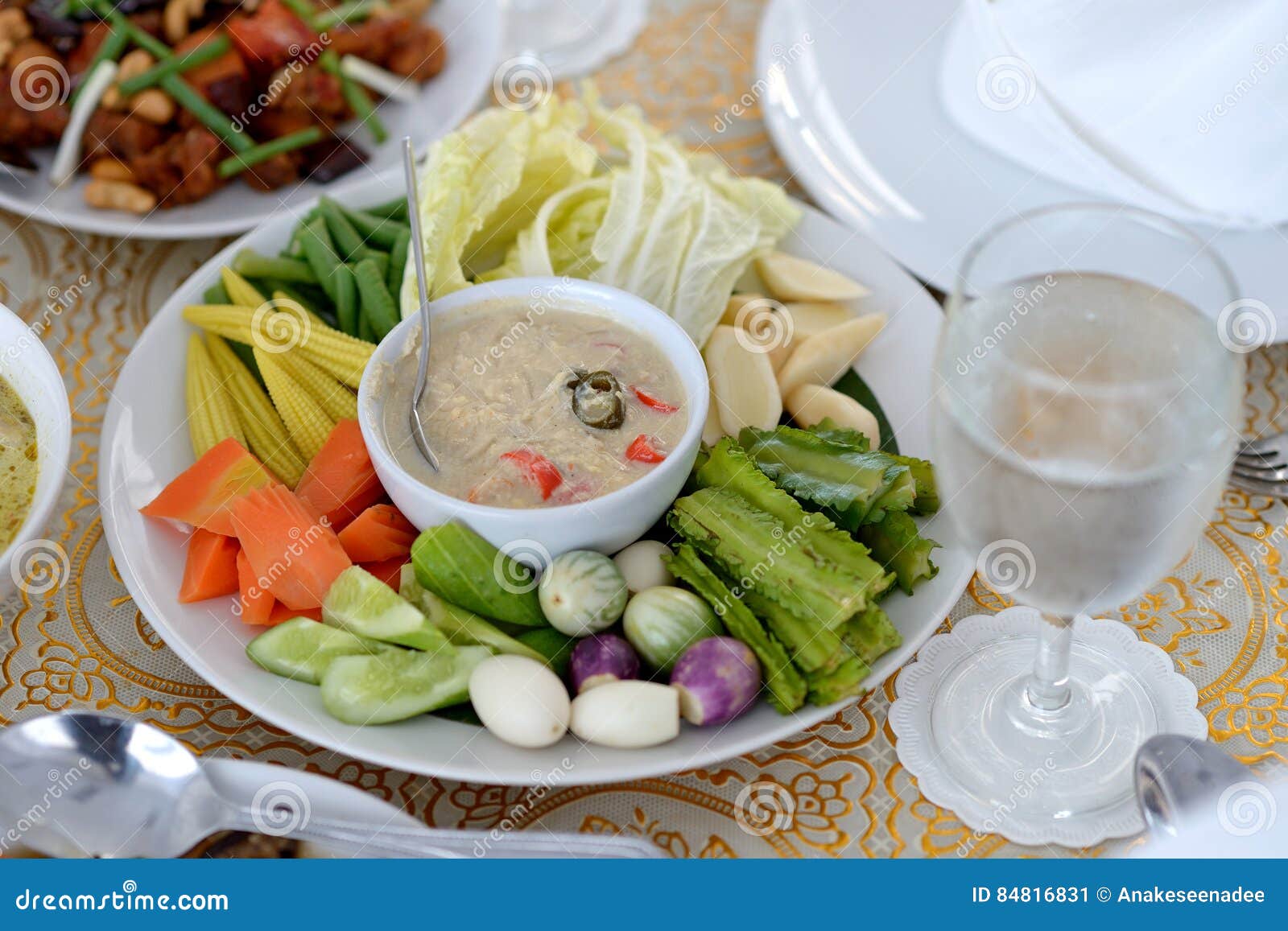 Thai food set stock image. Image of soup, tasty, famous - 84816831