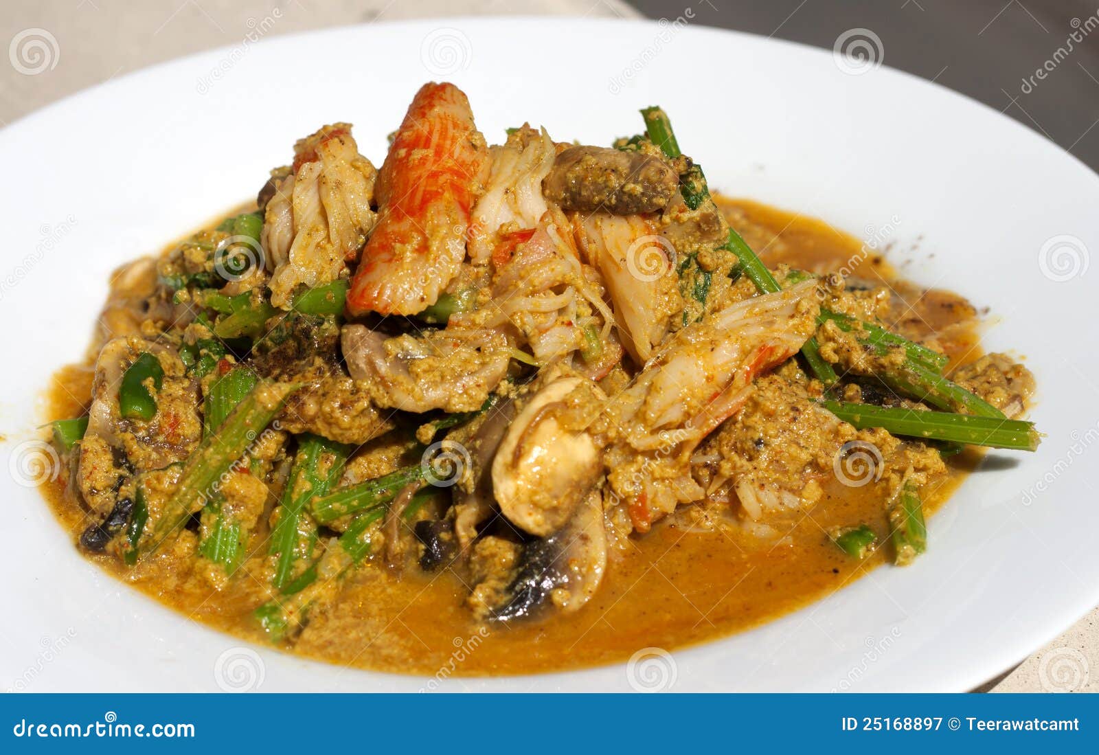 Thai food spicy curry stock image. Image of slice, gourmet - 25168897