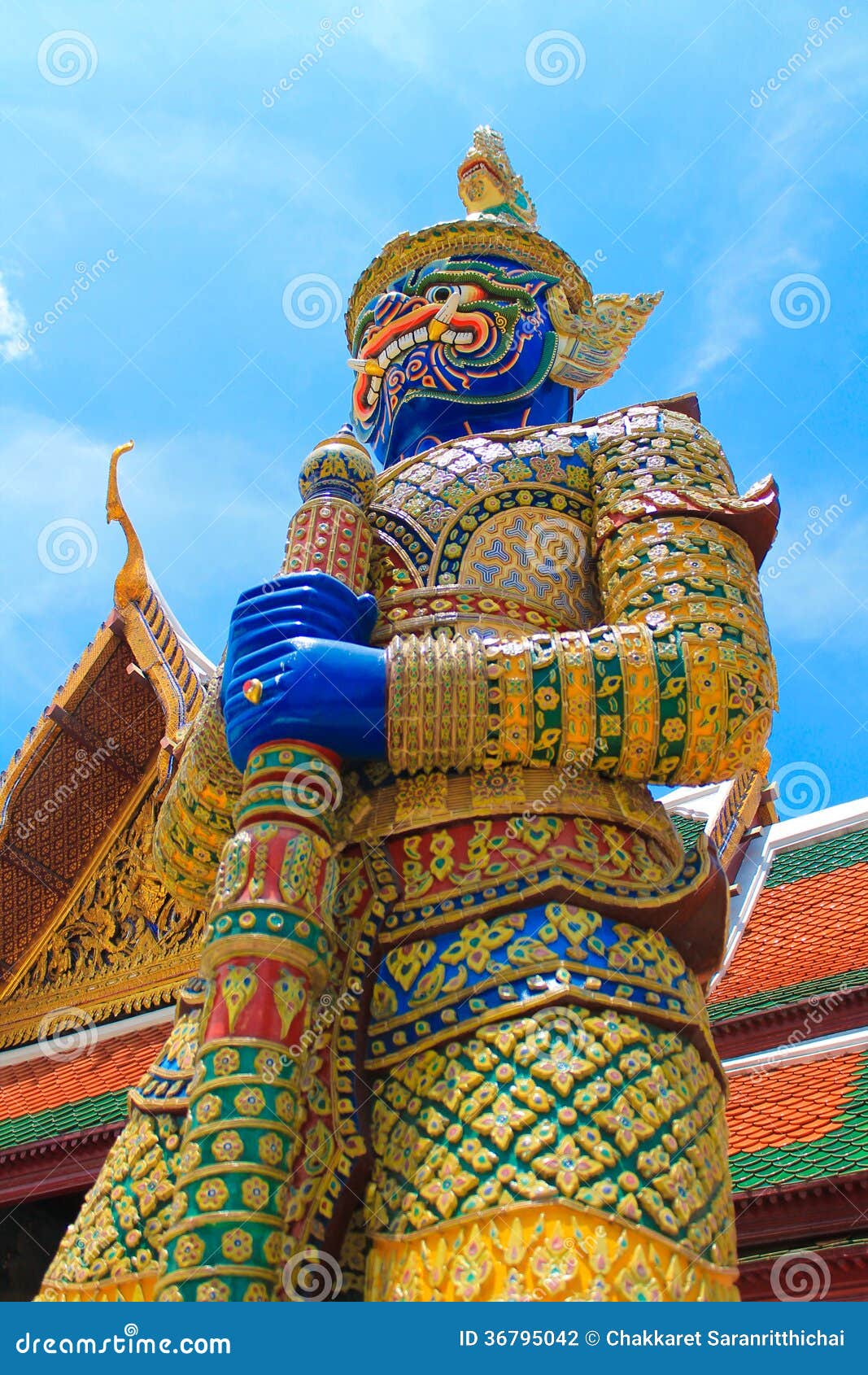 Thai giant stock photo. Image of arts, temple, giant - 36795042